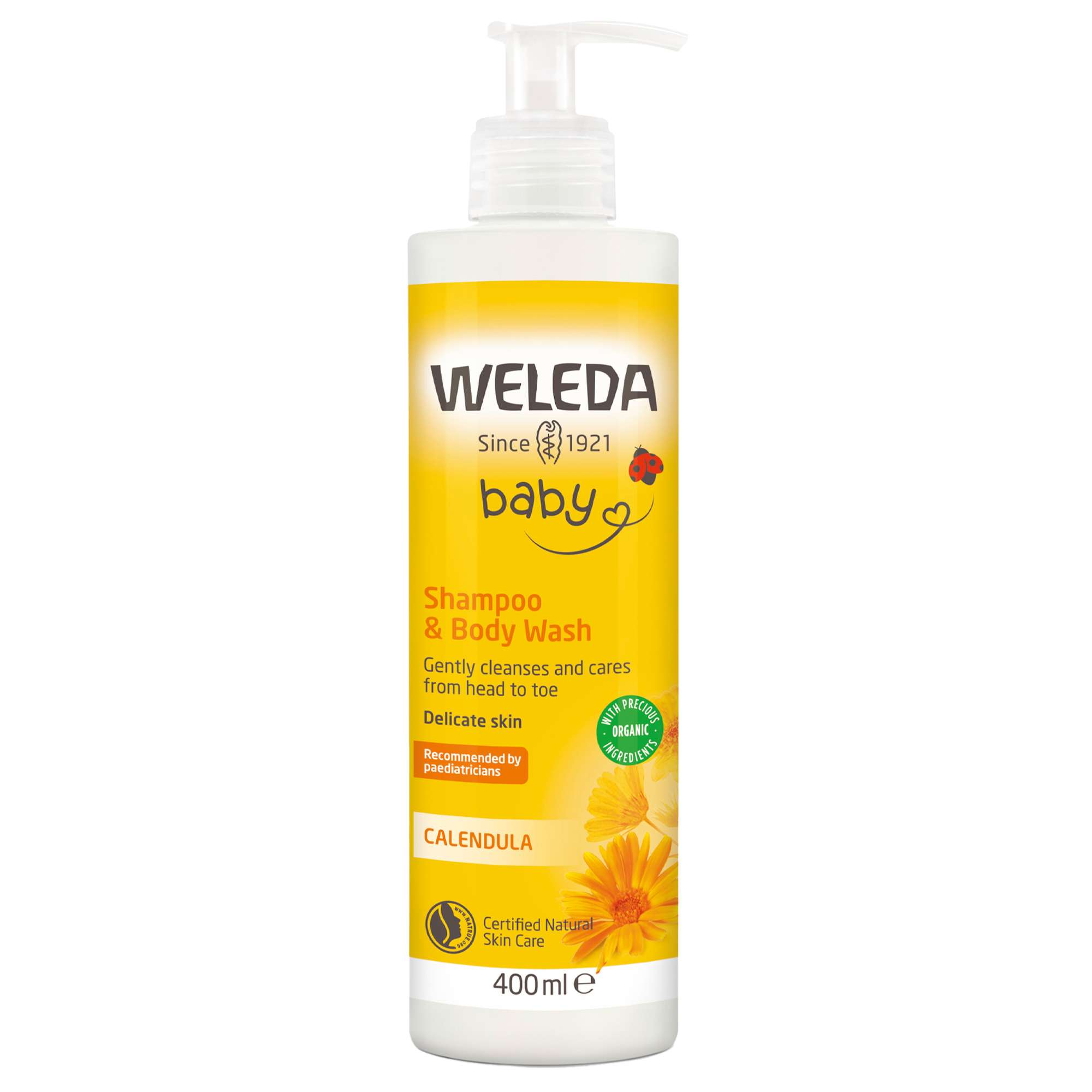 Weleda Mother & Child Calendula Shampoo and Body Wash 400ml | allbeauty