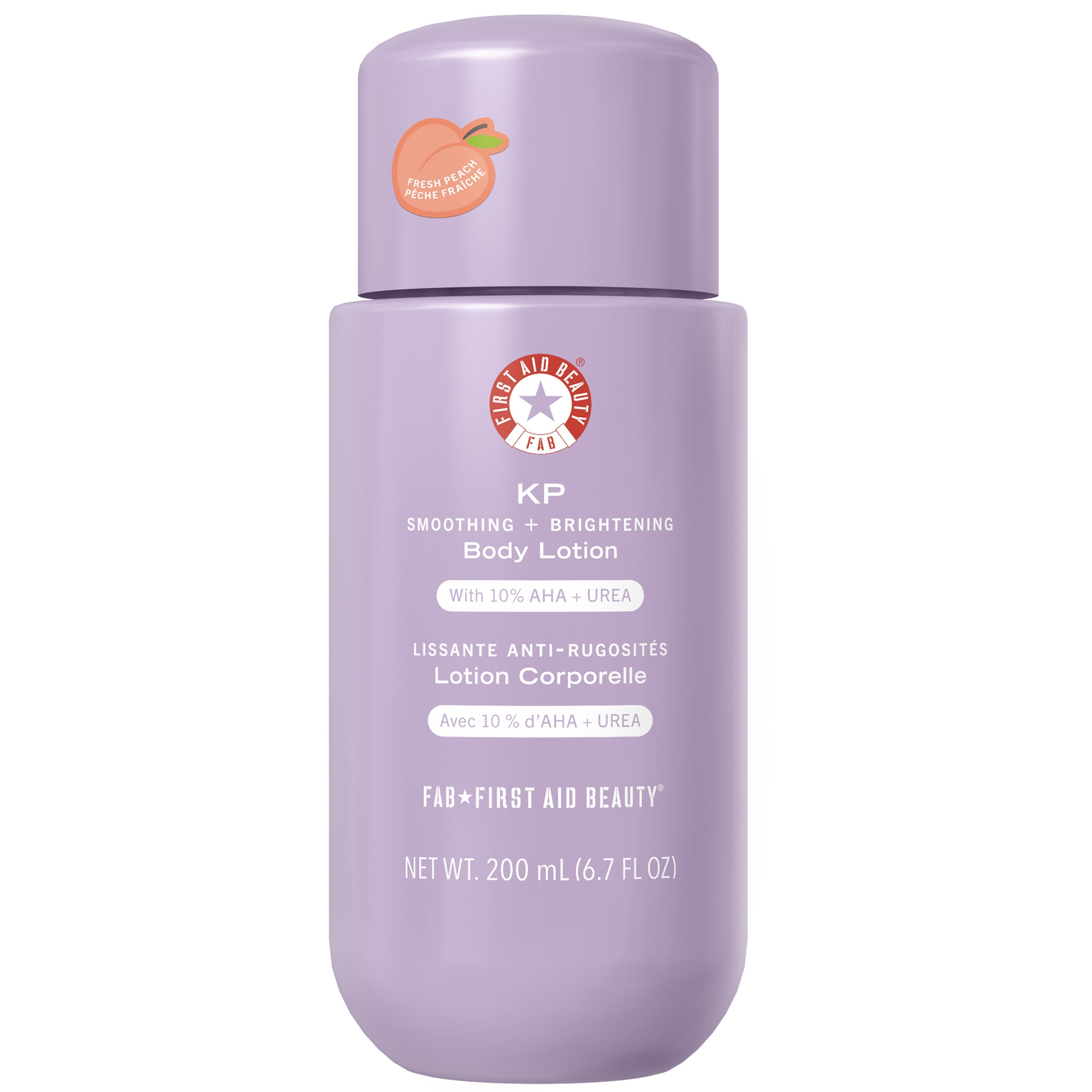 First Aid Beauty KP Smoothing + Brightening Body Lotion with 10% AHA ...