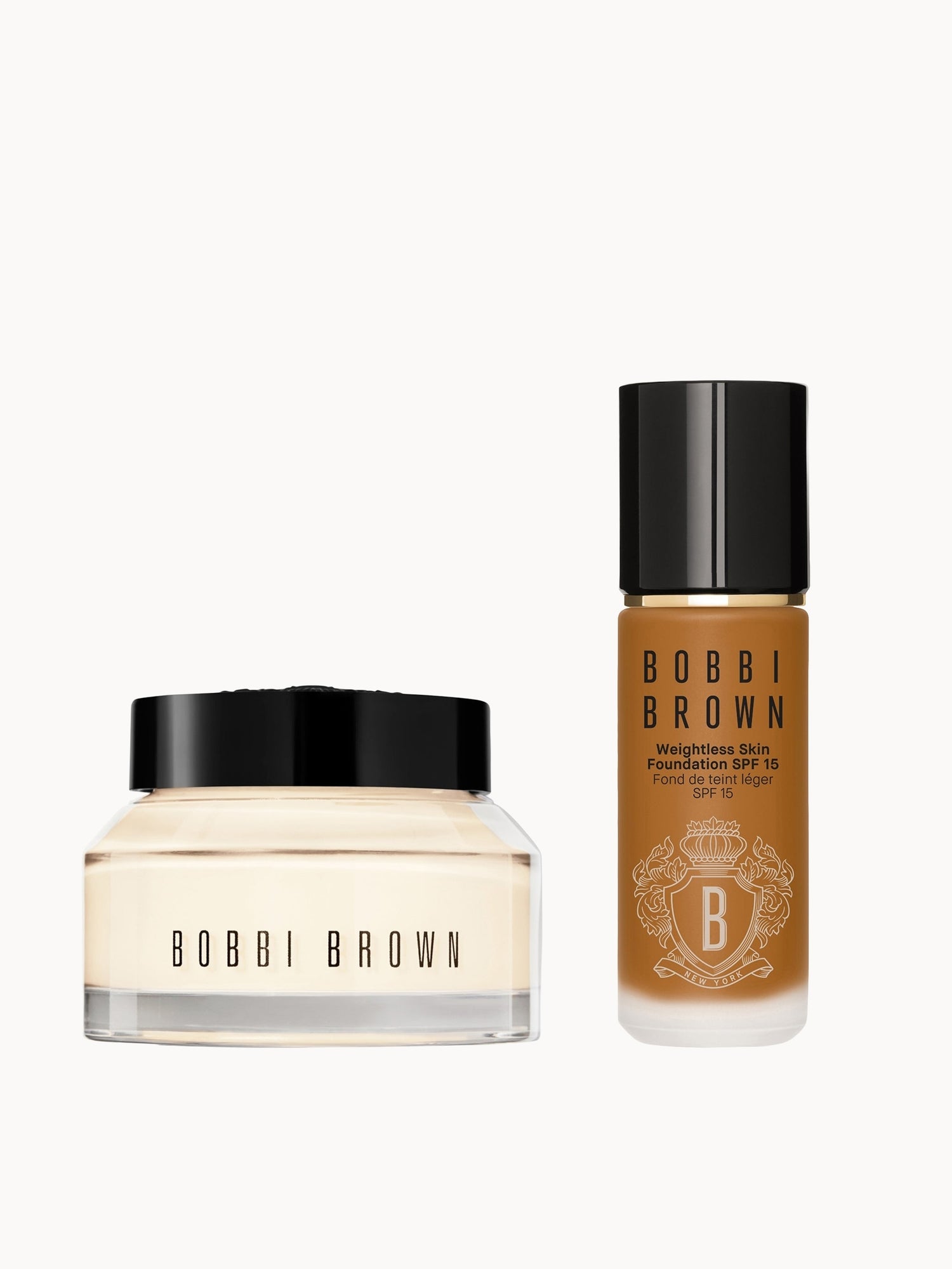 Bobbi Brown Hydrating Duo: Vitamin Enriched Face Base+ & Weightless ...