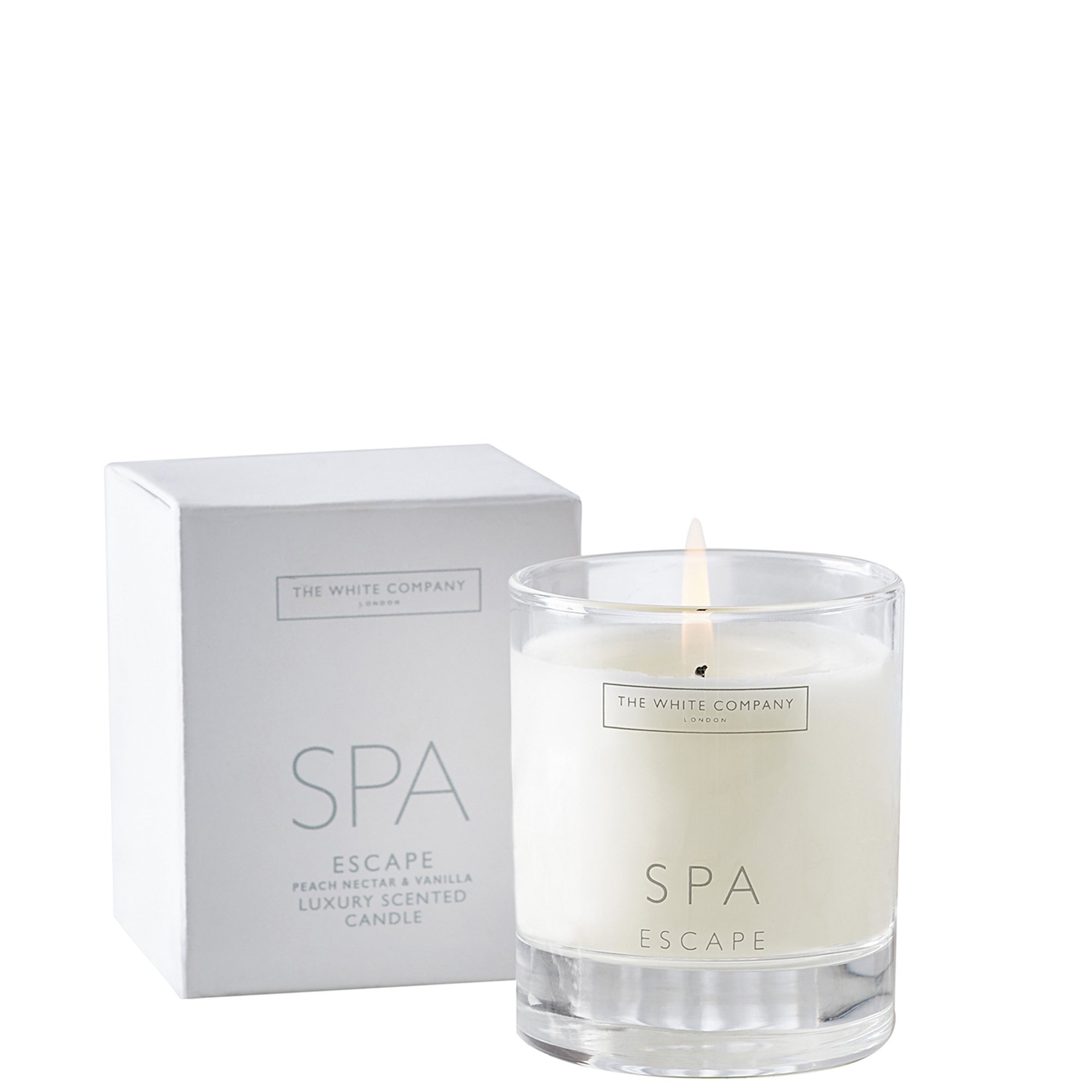 The White Company Spa Escape Candle 140g | LOOKFANTASTIC