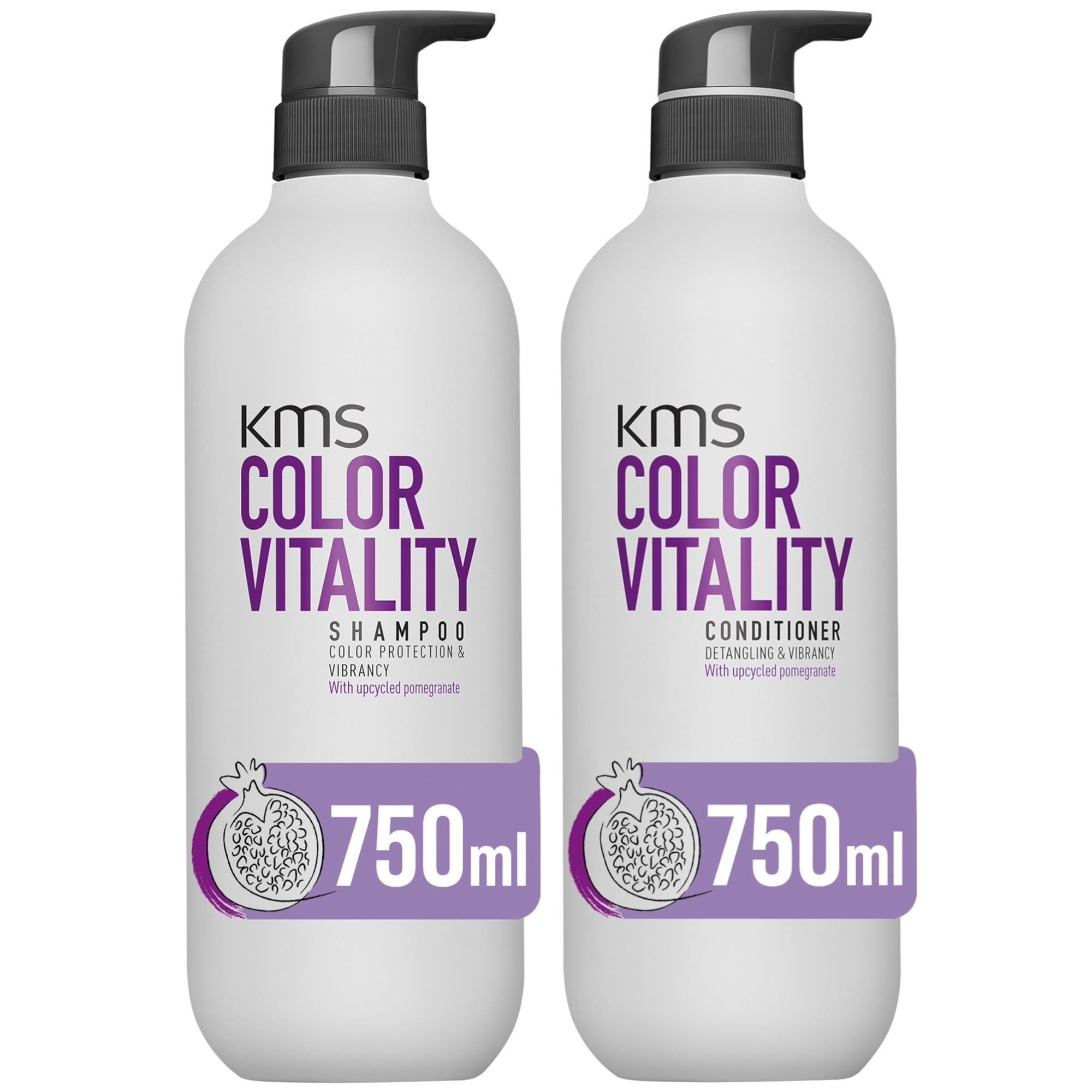 KMS Supersize Colour Protection Bundle for All Hair Types (Worth £85.50 ...