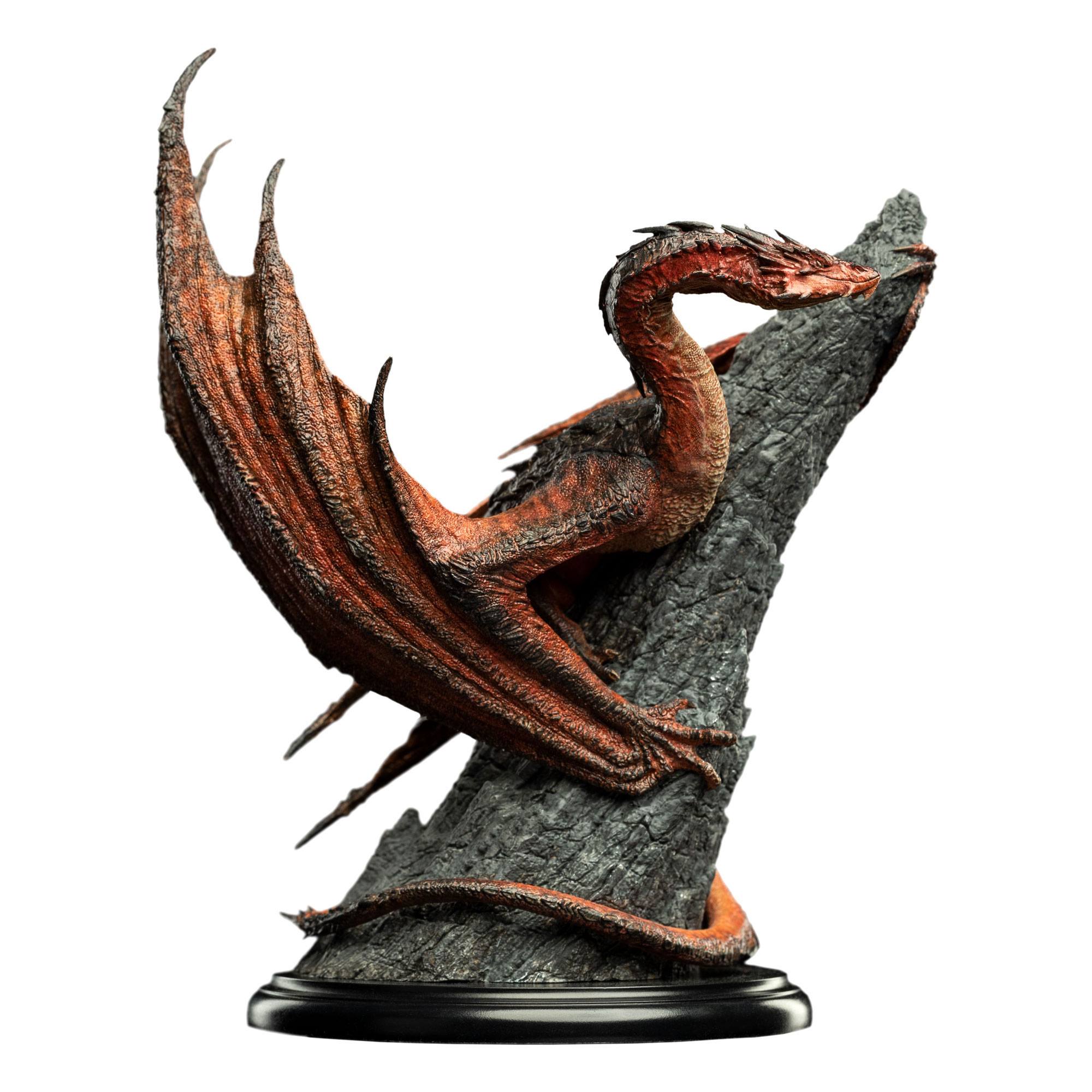 Weta Workshop The Hobbit Trilogy Statue Smaug the Magnificent 20cm ...