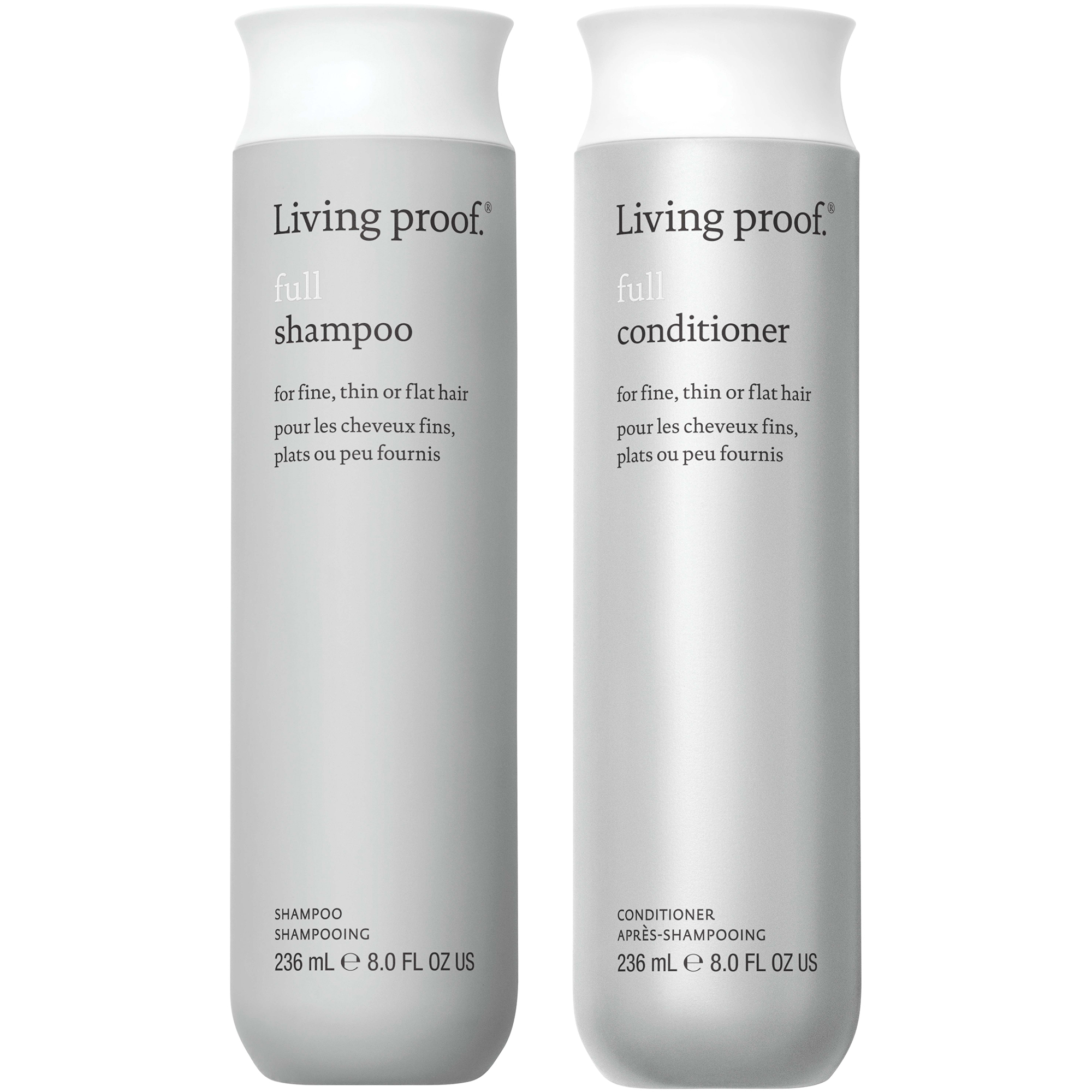 Living Proof Full Shampoo and Conditioner Bundle for Volume, Bounce and ...