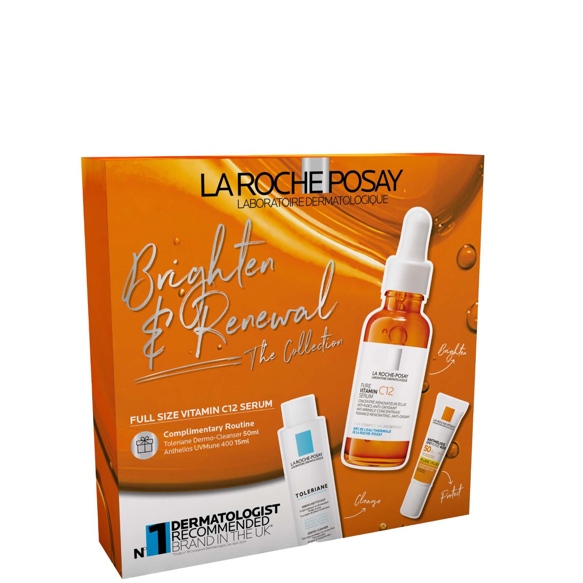 La Roche-Posay Brighten and Renewal: The Collection with Vitamin C12 ...