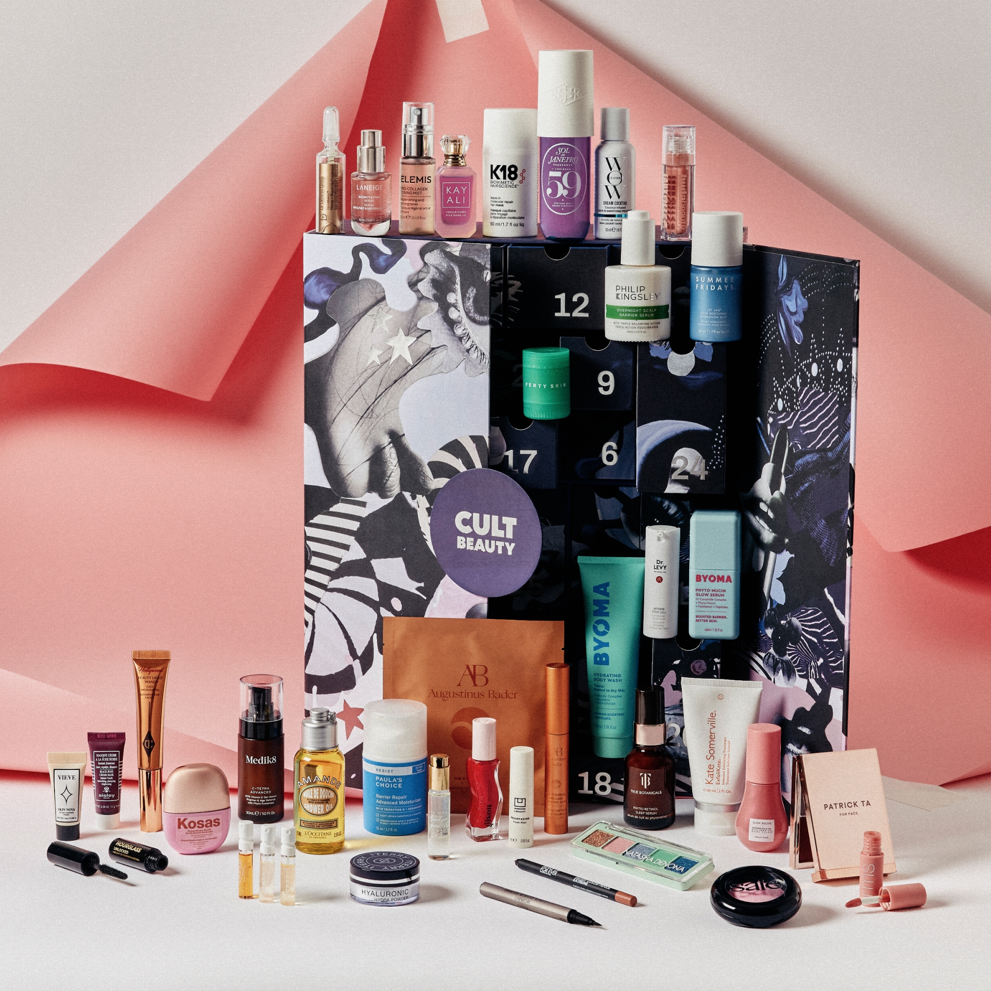 The Cult Beauty Advent Calendar Limited-Edition Curation (worth over £ ...