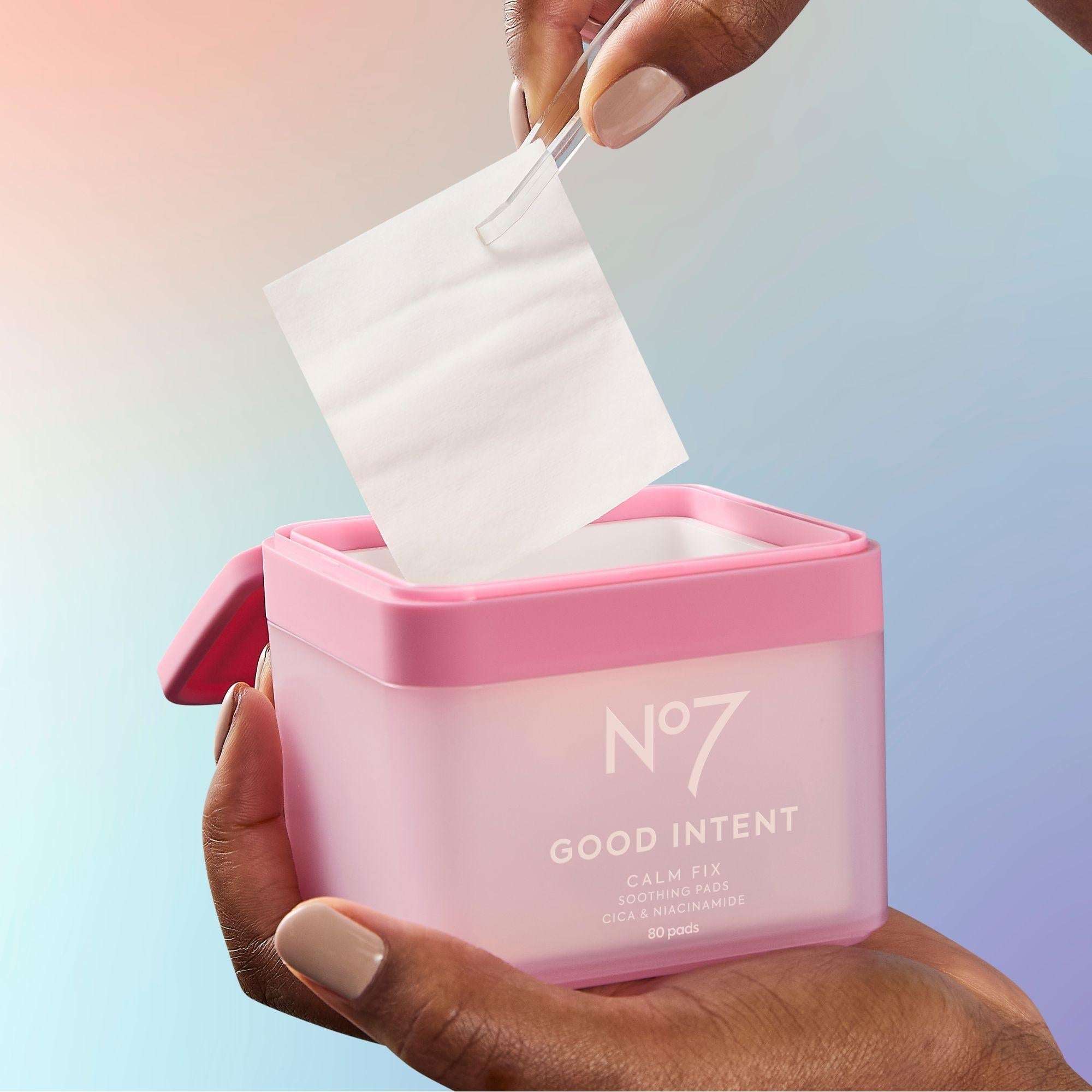 No7 GOOD INTENT Calm Fix Soothing Pads | Hydrate & Soothe Skin | No7 UK