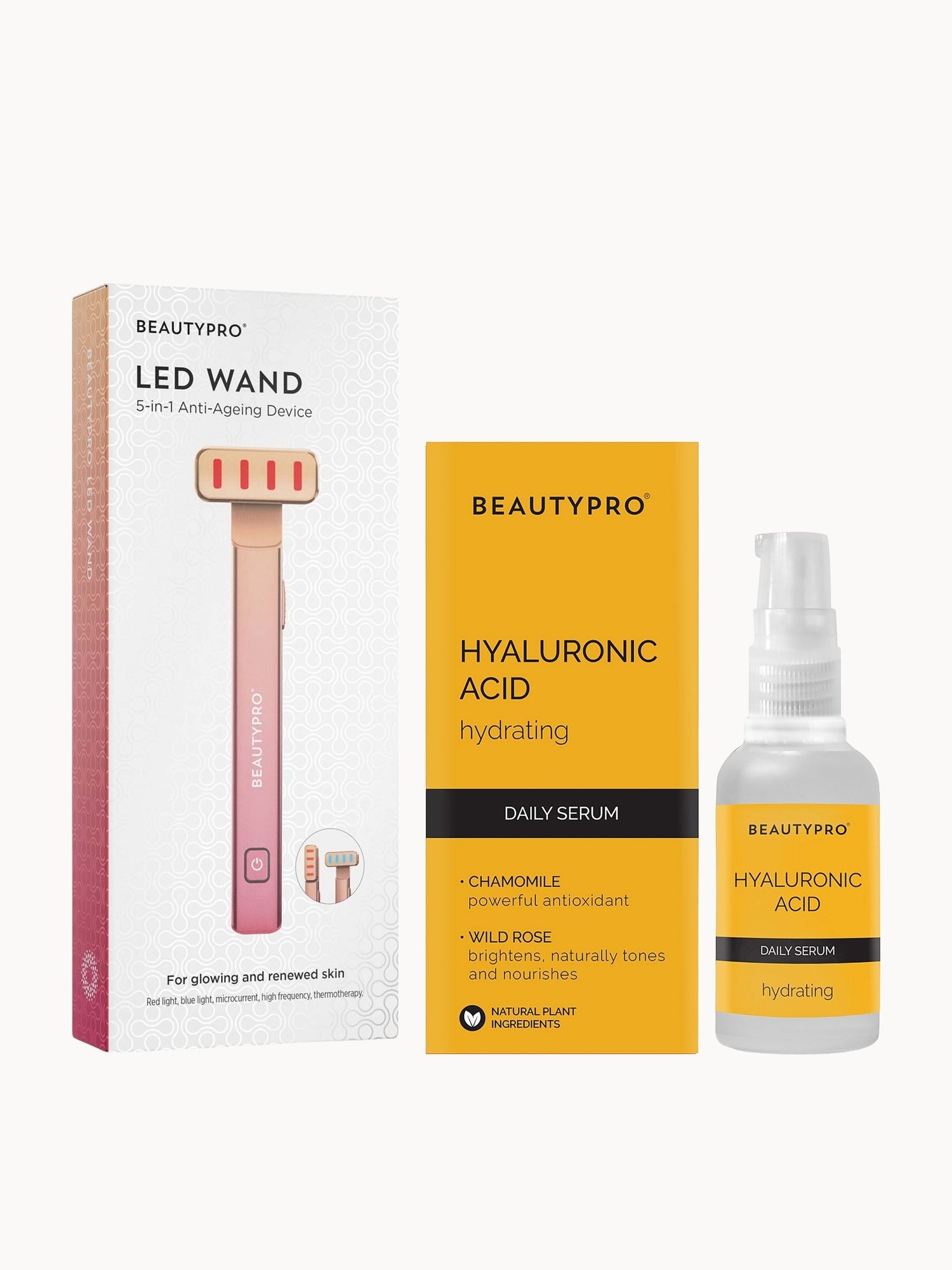 BEAUTYPRO LED Wand + Serum Bundle | LOOKFANTASTIC