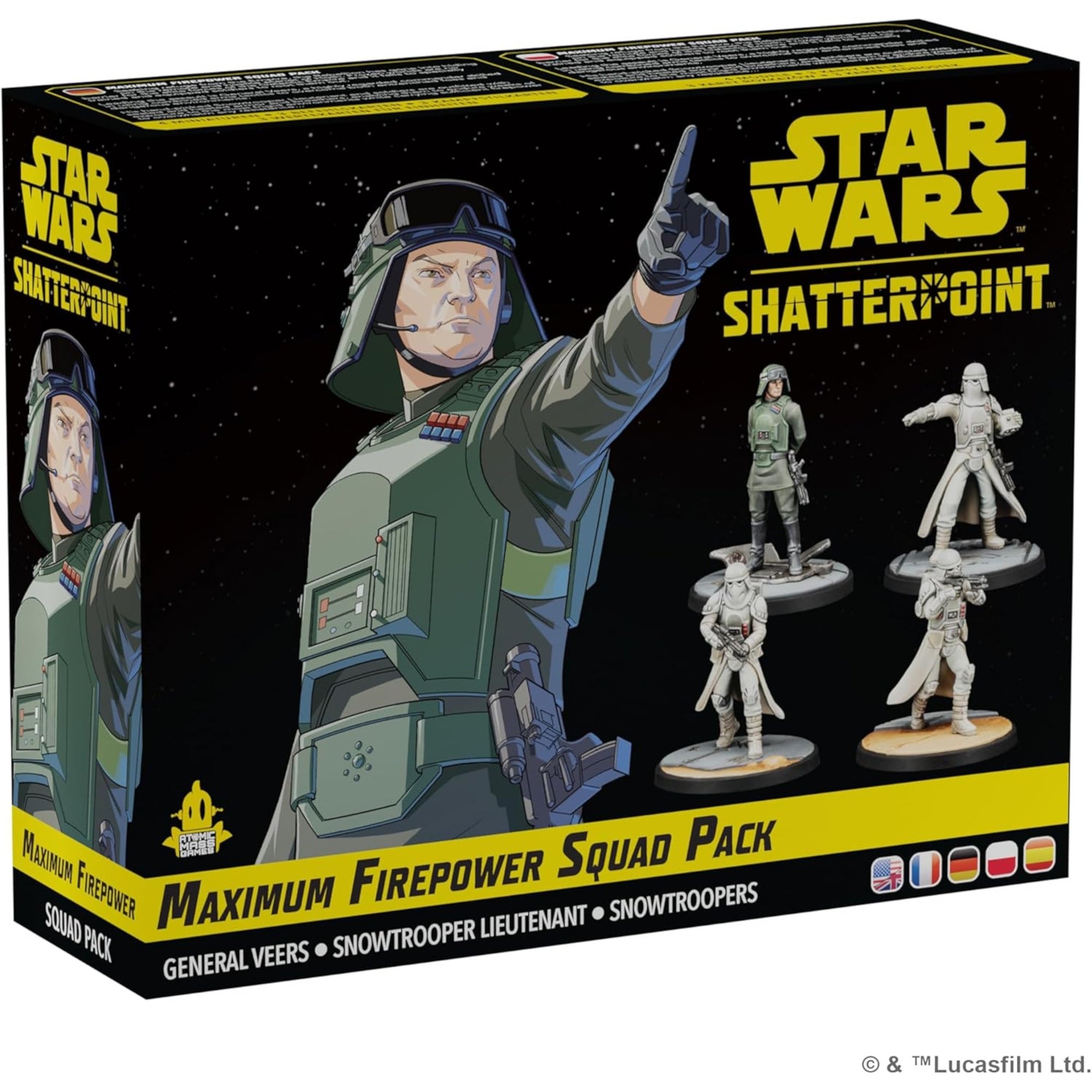 Star Wars: Shatterpoint Game Maximum Firepower Squad Pack