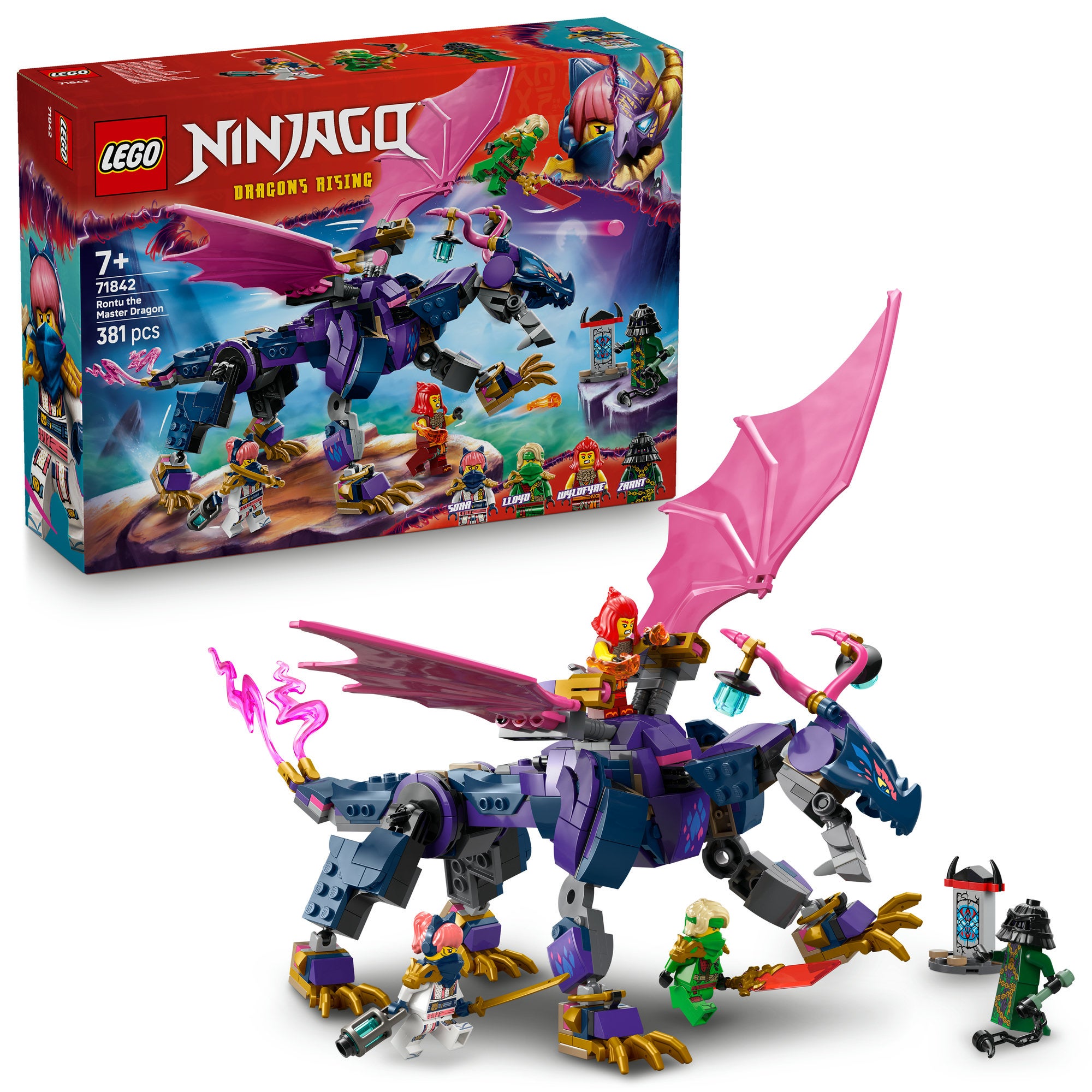 LEGO® NINJAGO® Rontu the Master Dragon Toy Set 71842 | Zavvi UK