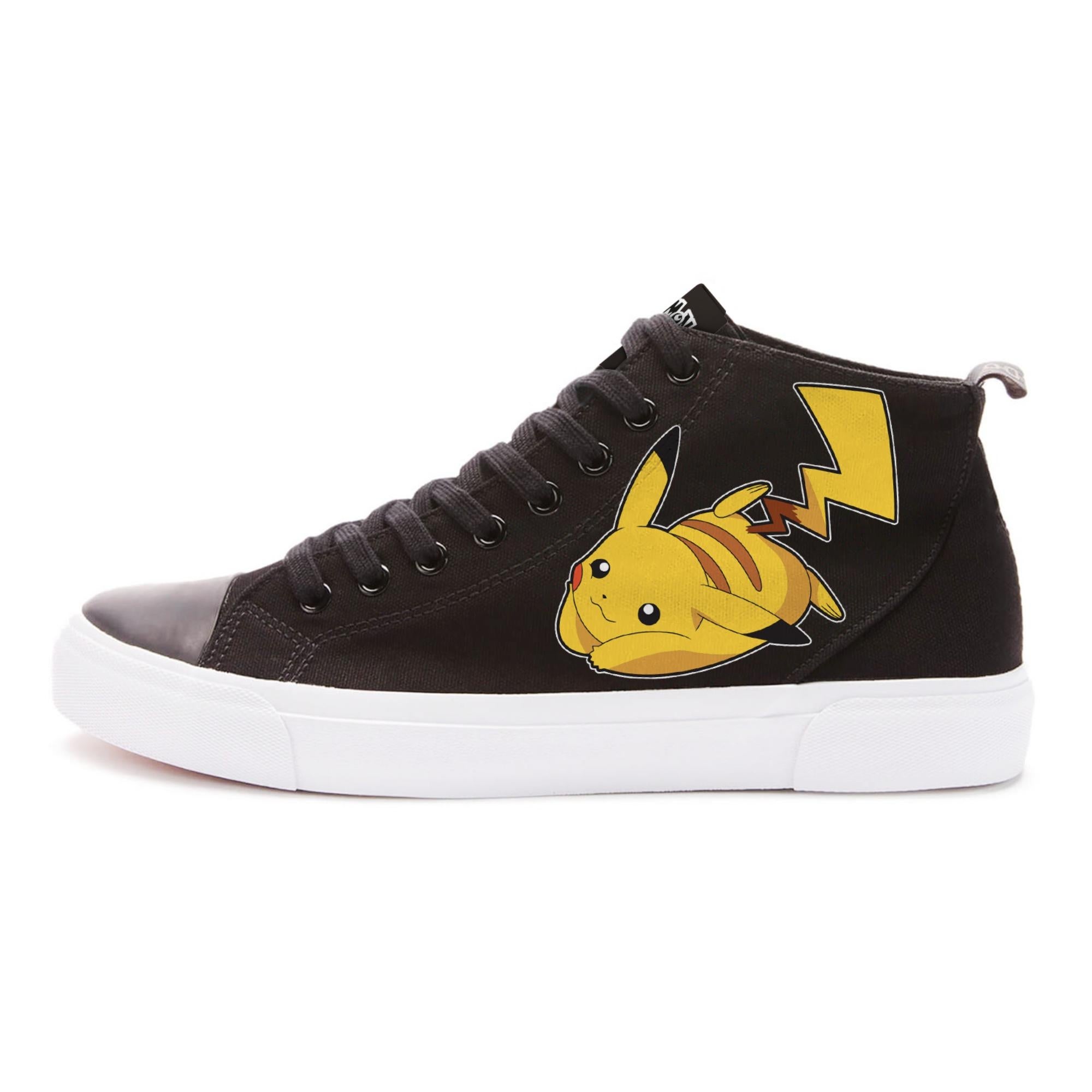 Pokémon Pikachu High Top - Black/White - UK 8 / EU 42 / US Men's 8.5 ...
