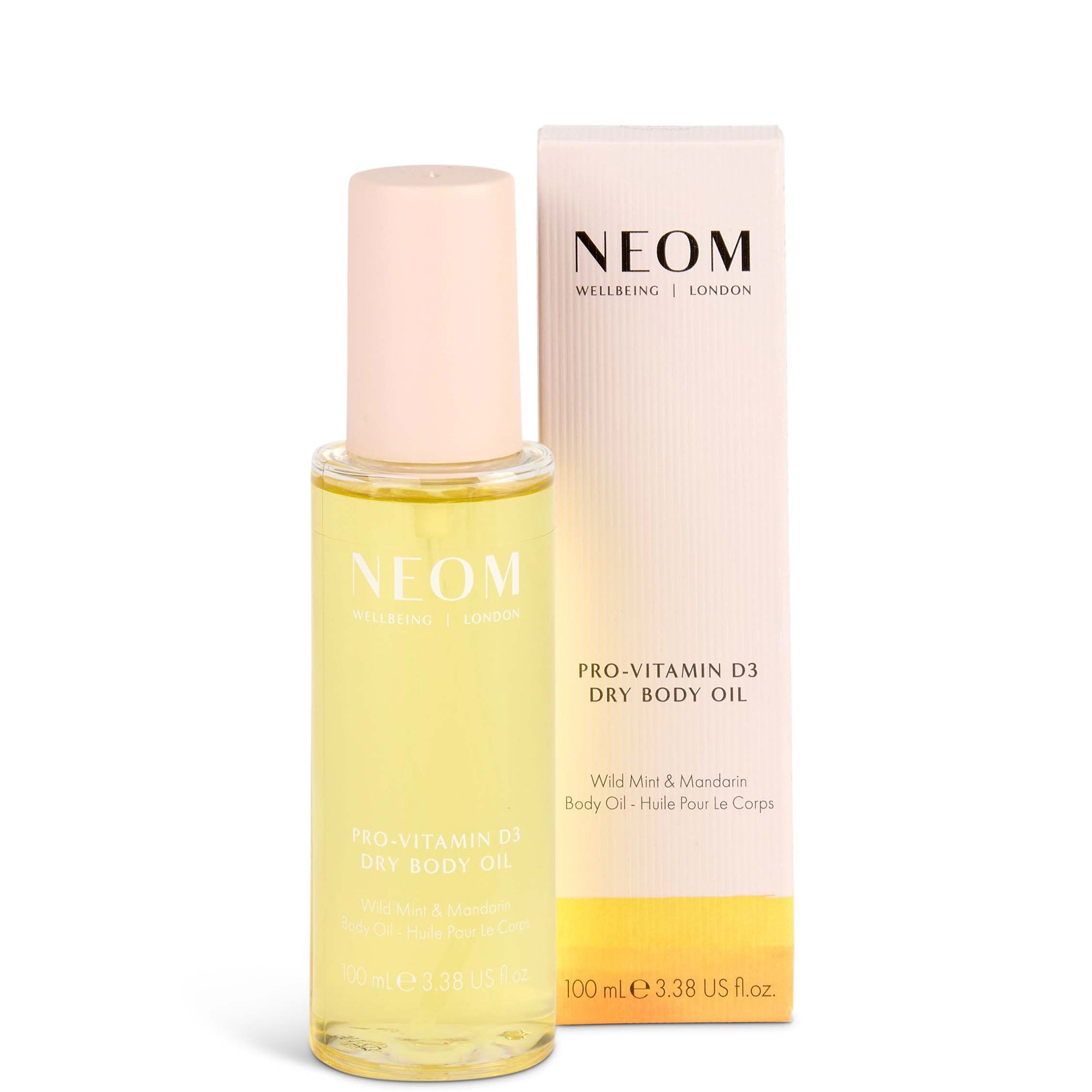 NEOM Pro-Vitamin D3 Dry Body Oil 100ml | LOOKFANTASTIC