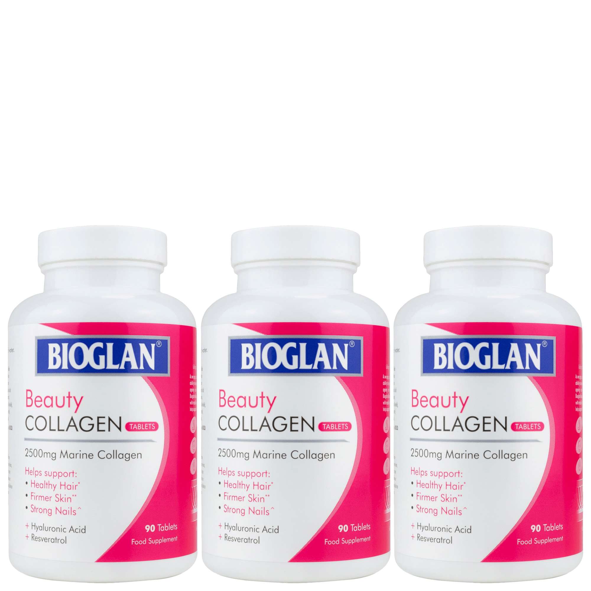 Bioglan Trio: Beauty Collagen Tablets 3 x 90 | allbeauty
