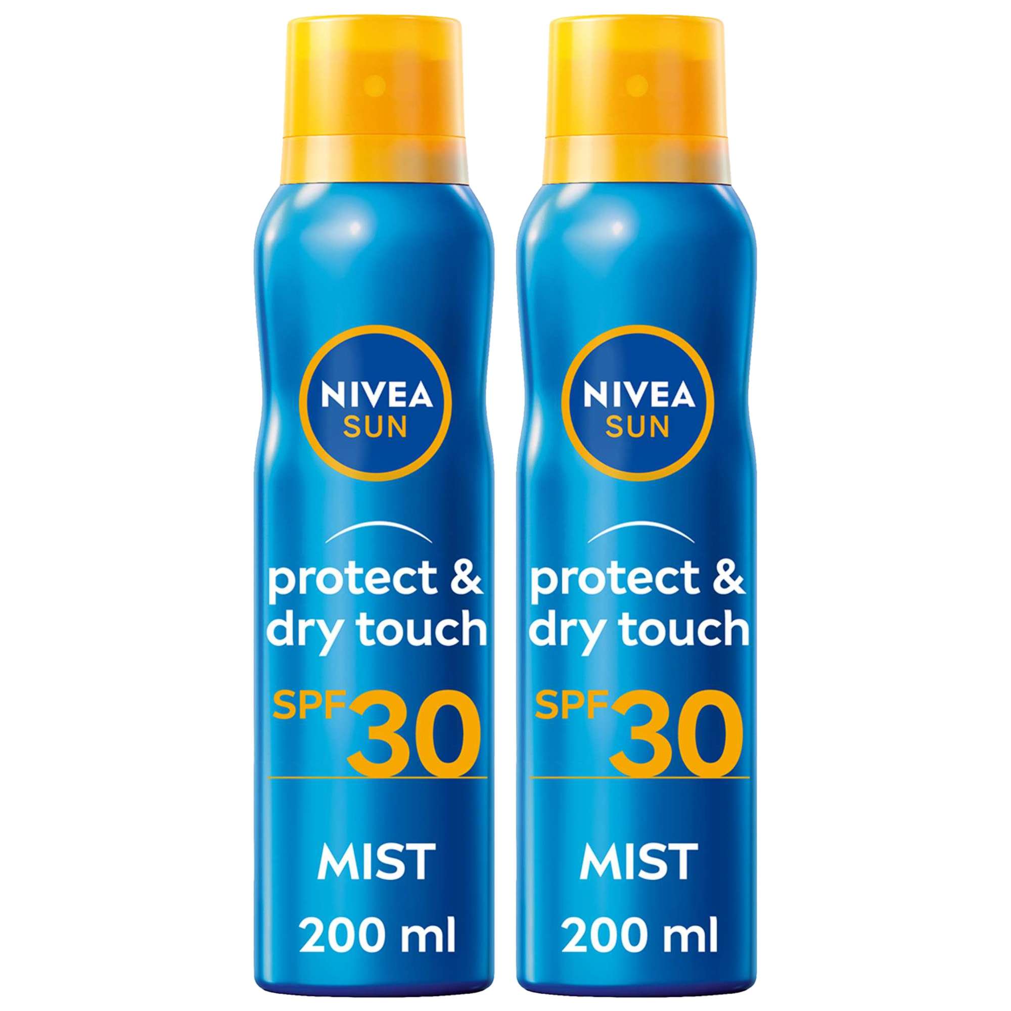 Nivea Duo: Protect & Dry Touch SPF30 Refreshing Mist 200ml x 2 | allbeauty