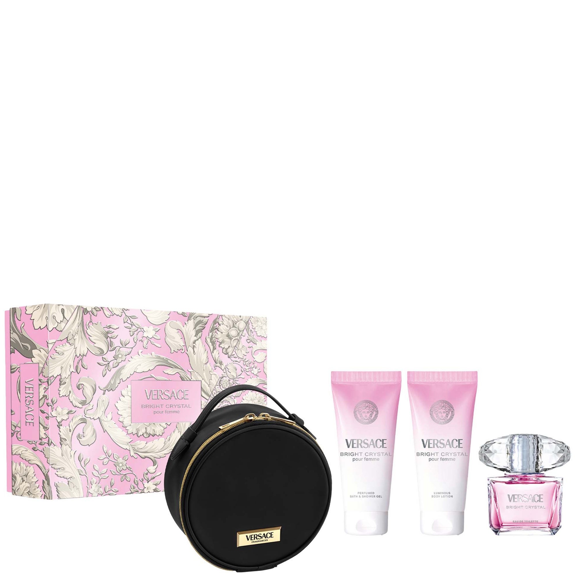 Versace Bright Crystal Eau de Toilette 90ml Set | LOOKFANTASTIC