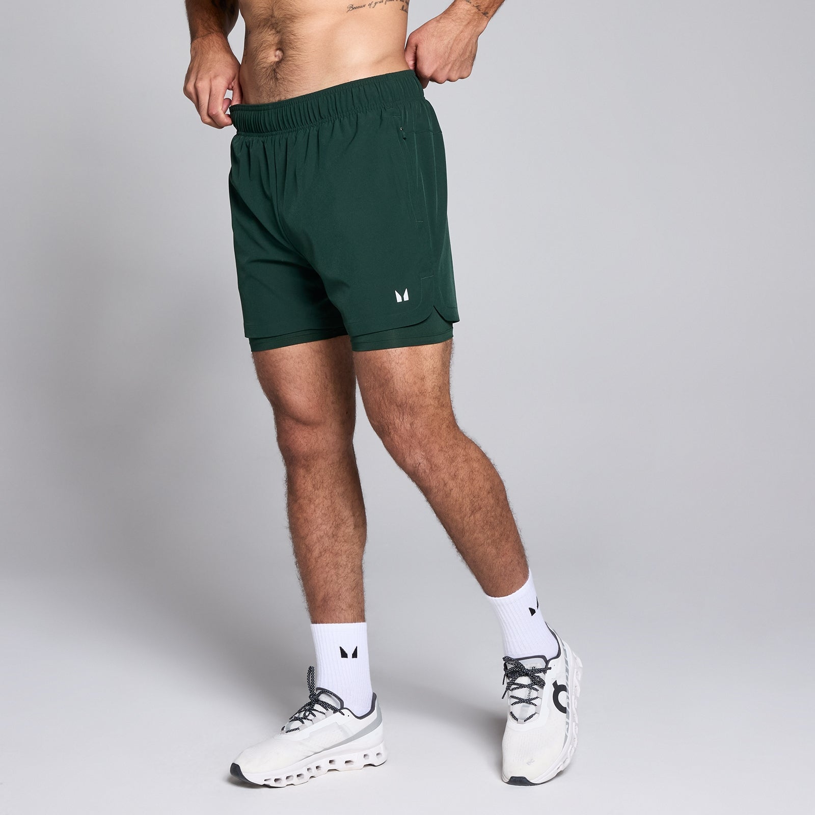 MP Men's Woven Training 5" Shorts - Dark Emerald | Myprotein UK