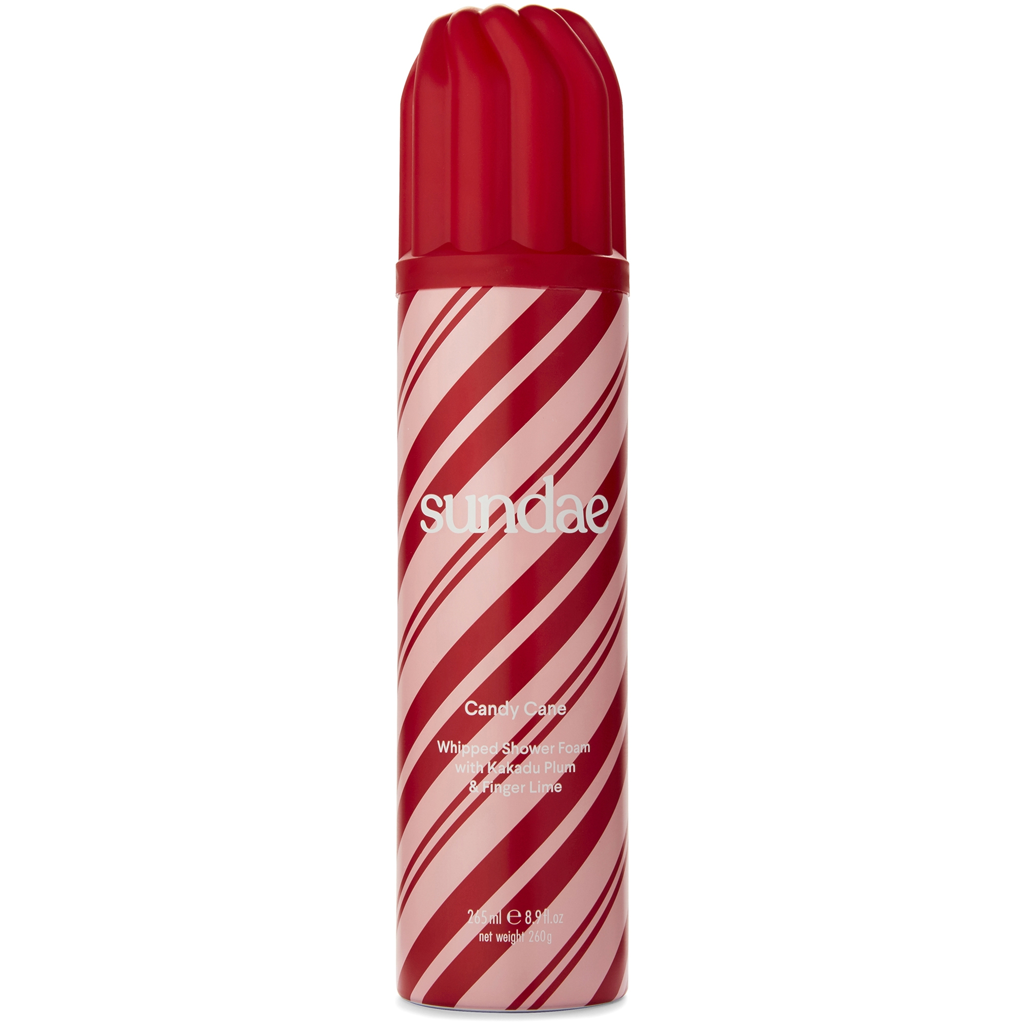 SUNDAE Candy Cane Shower Foam 265ml | Cult Beauty