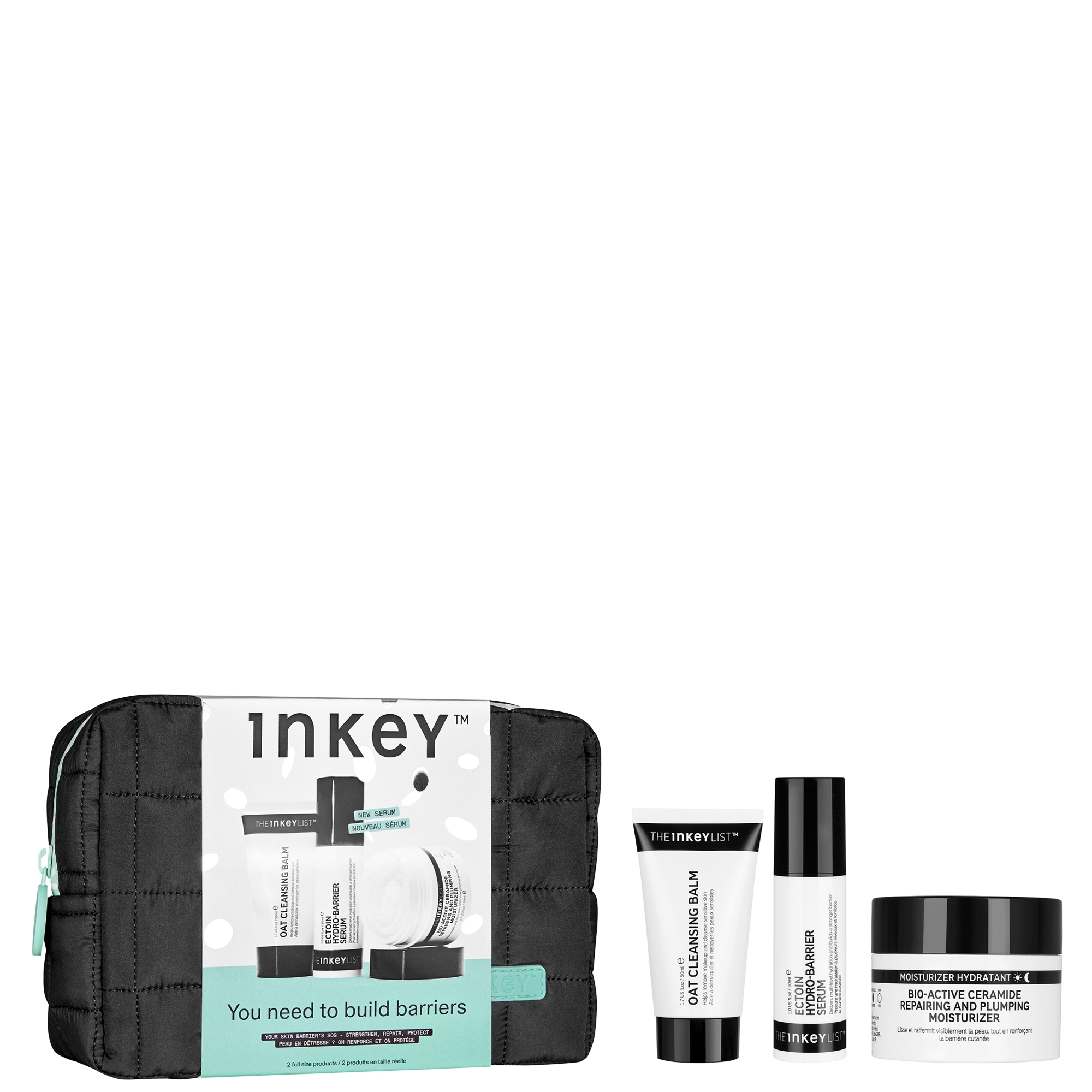 The INKEY List Face Barrier Trio (Worth £40.50) | Cult Beauty