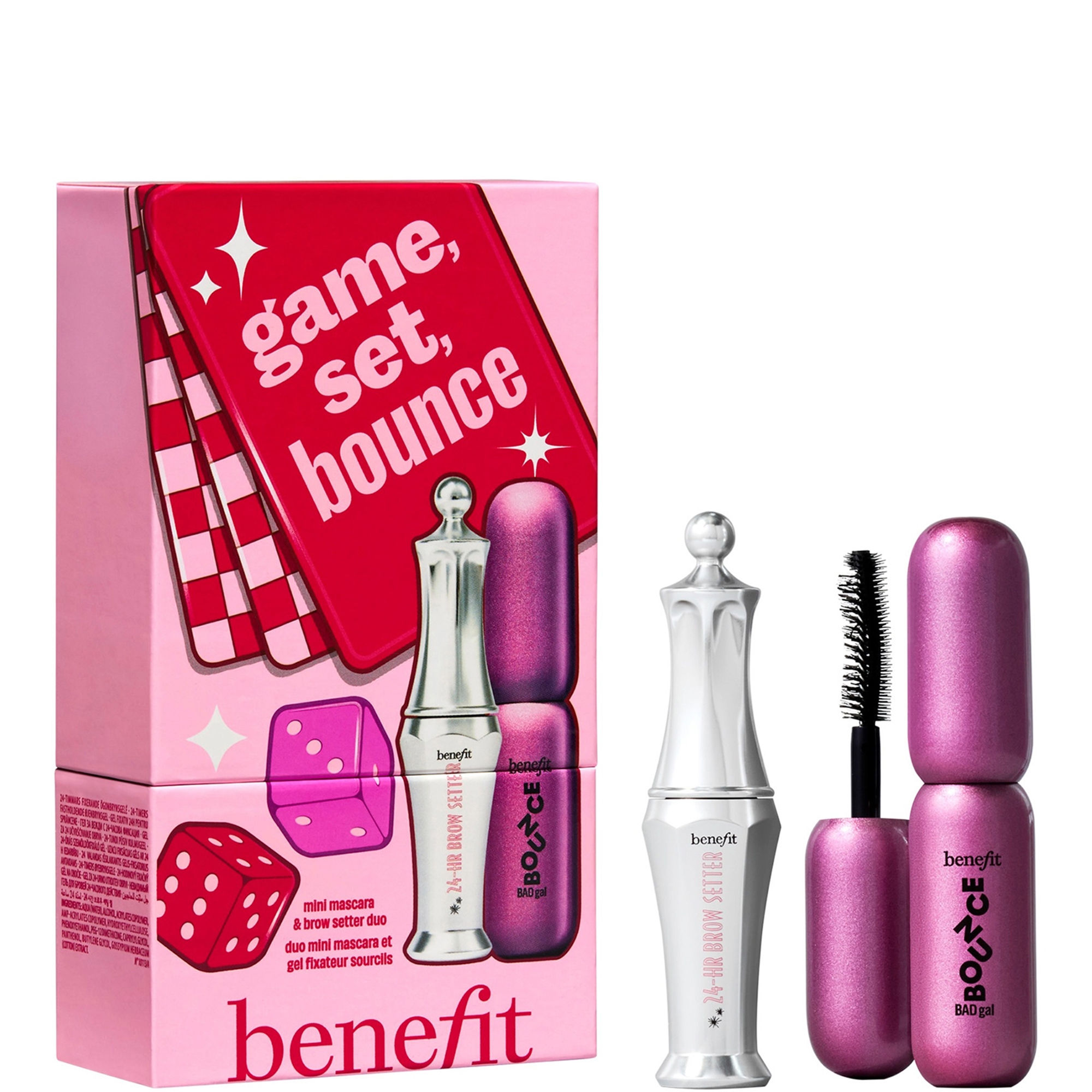 benefit Game Set Bounce Mascara and Brow Stocking Filler Gift Set ...