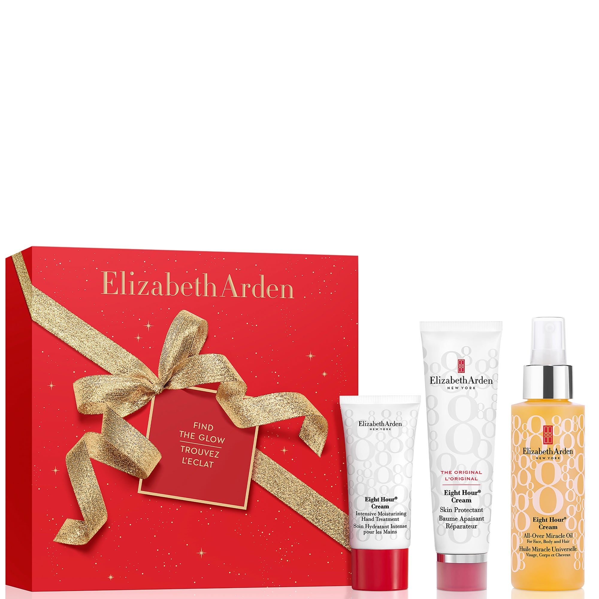 Elizabeth Arden EIGHT HOUR CREAM Find the Glow 3-Piece Gift Set (Worth ...