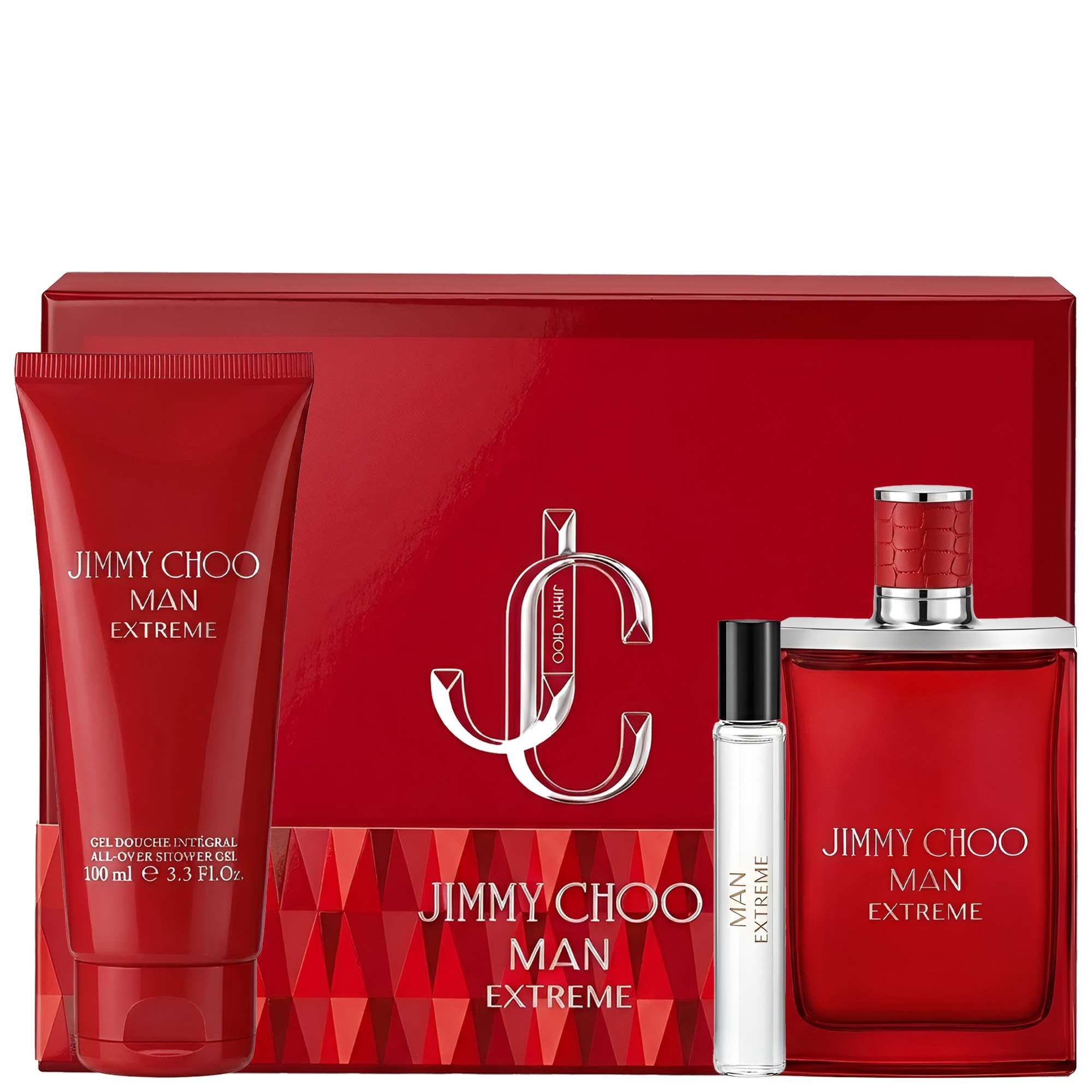 Jimmy Choo Man Extreme Eau de Parfum Spray 100ml Gift Set | allbeauty