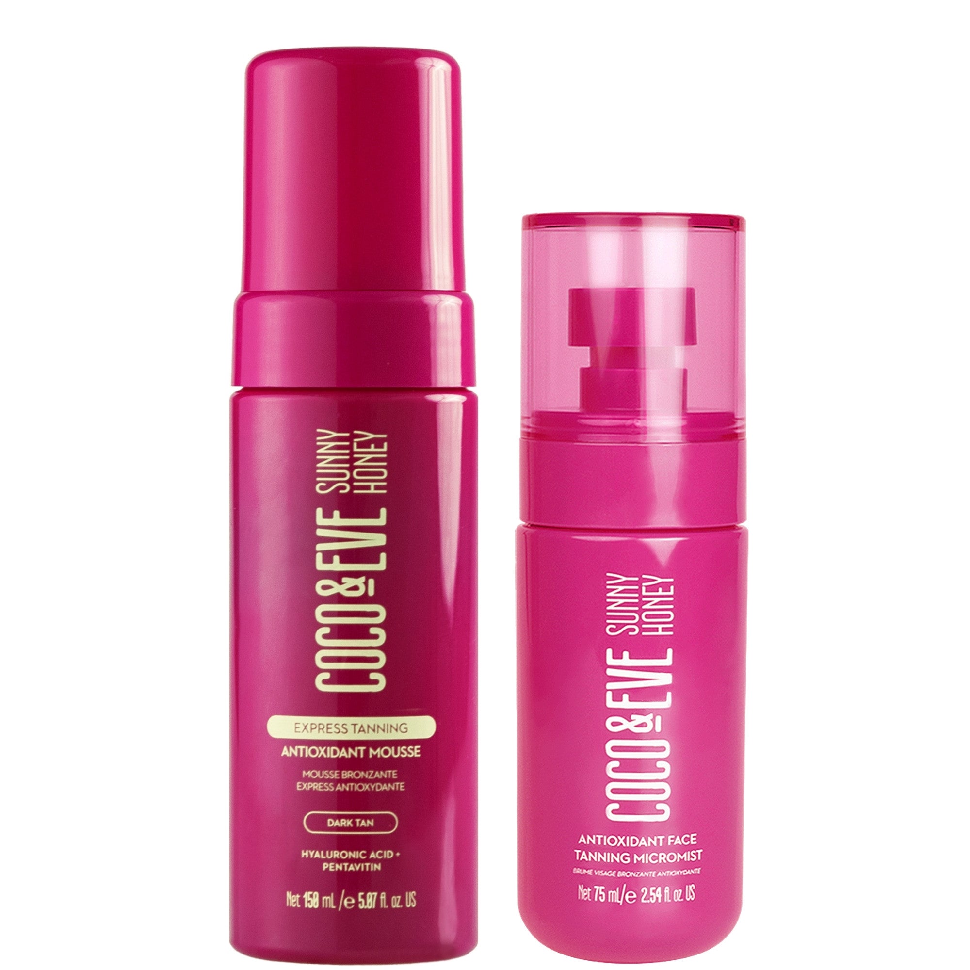 Coco & Eve Face Tanning Micromist and Antioxidant Express Tanning ...