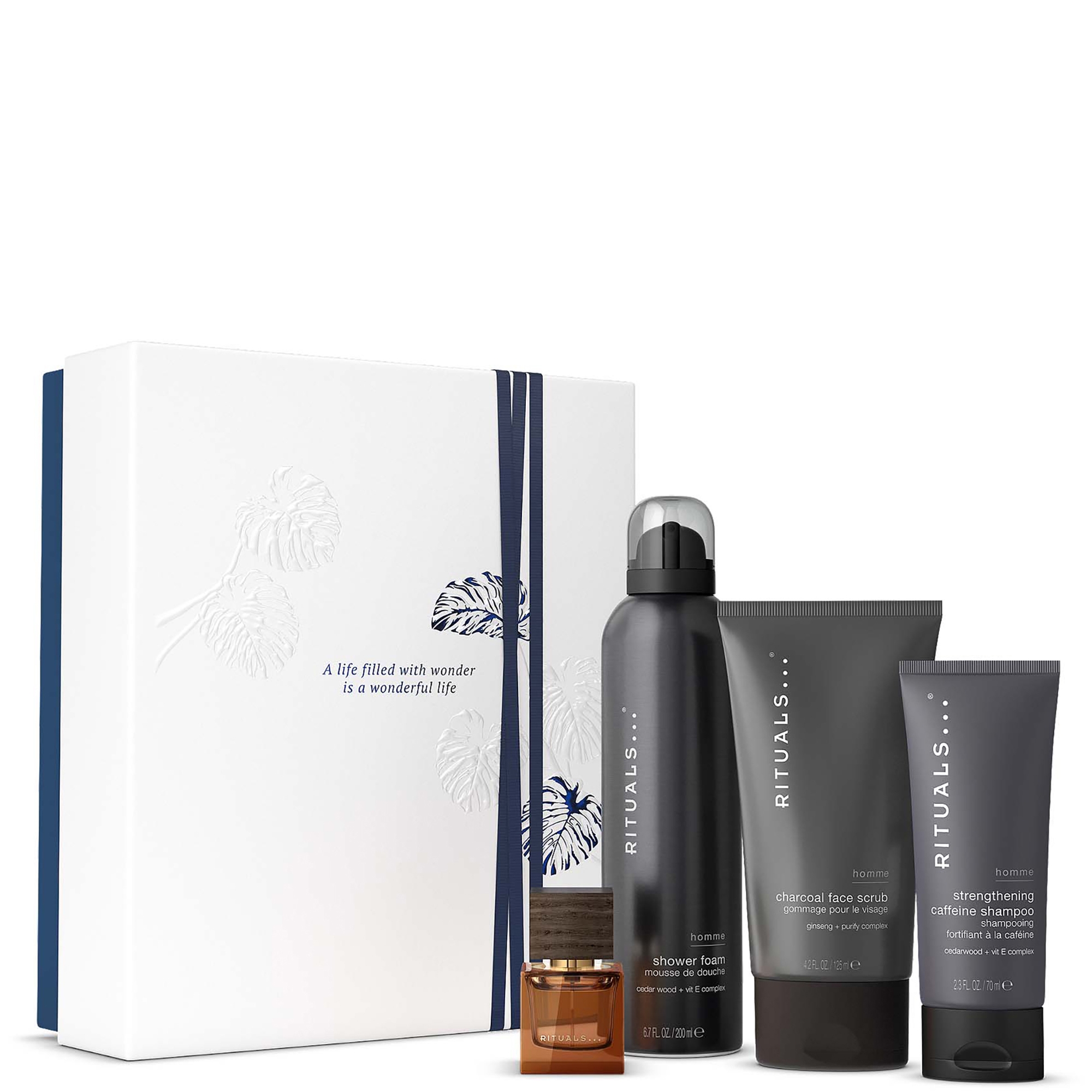 RITUALS Rituals Homme Collection Men's Bath & Body Medium Gift Set ...