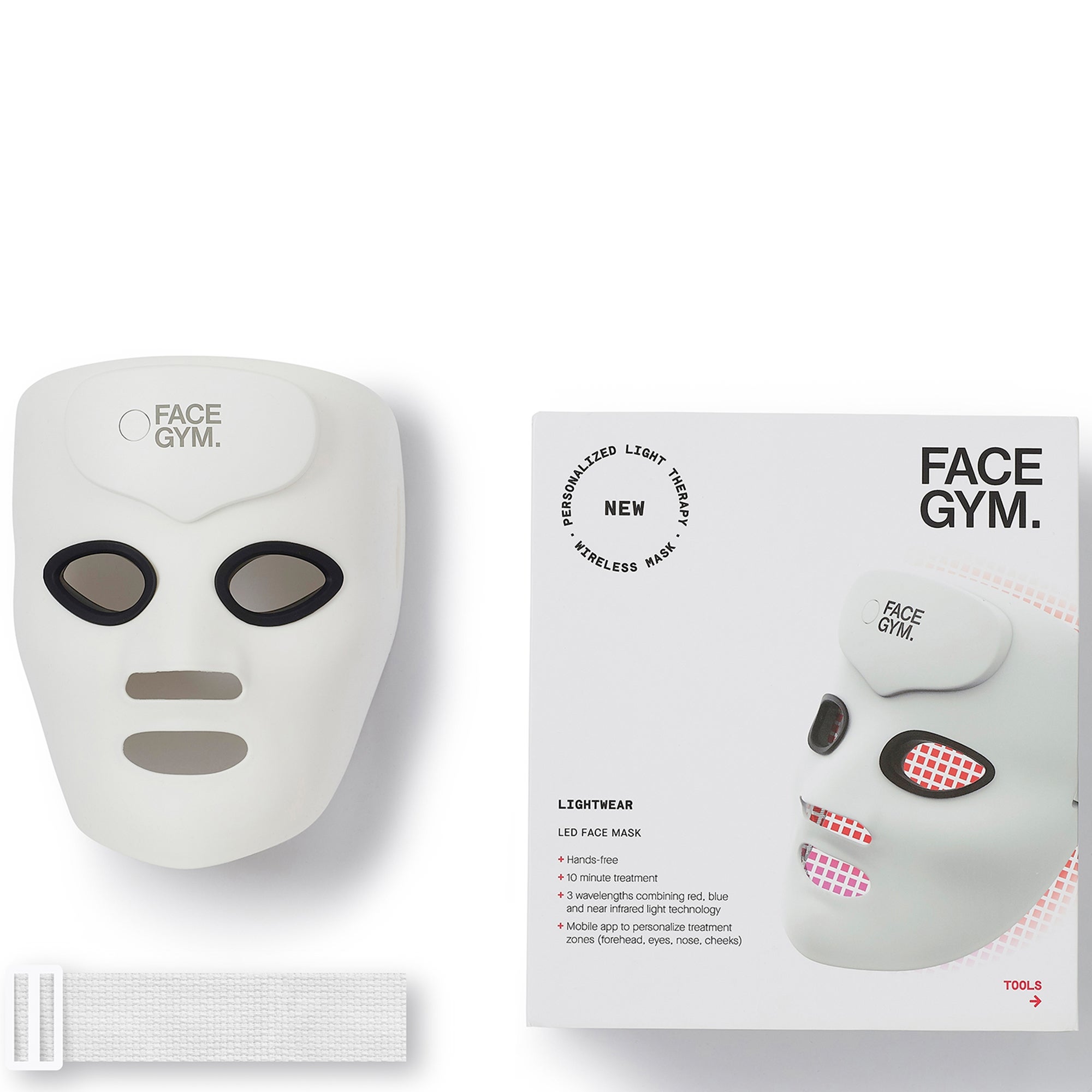 FaceGym LIGHTWEAR LED Face Mask | Cult Beauty