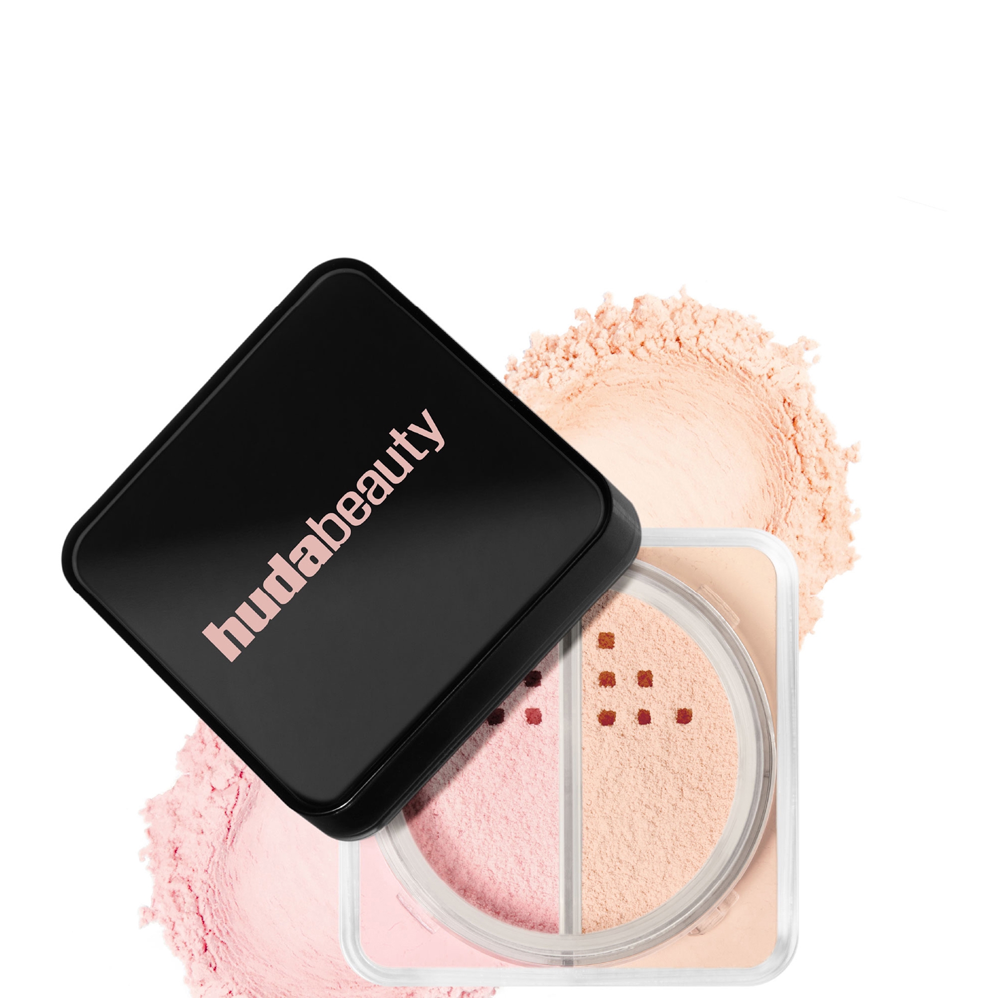 HUDA BEAUTY Easy Bake Loose Powder Duo - Cherry Peach | Cult Beauty