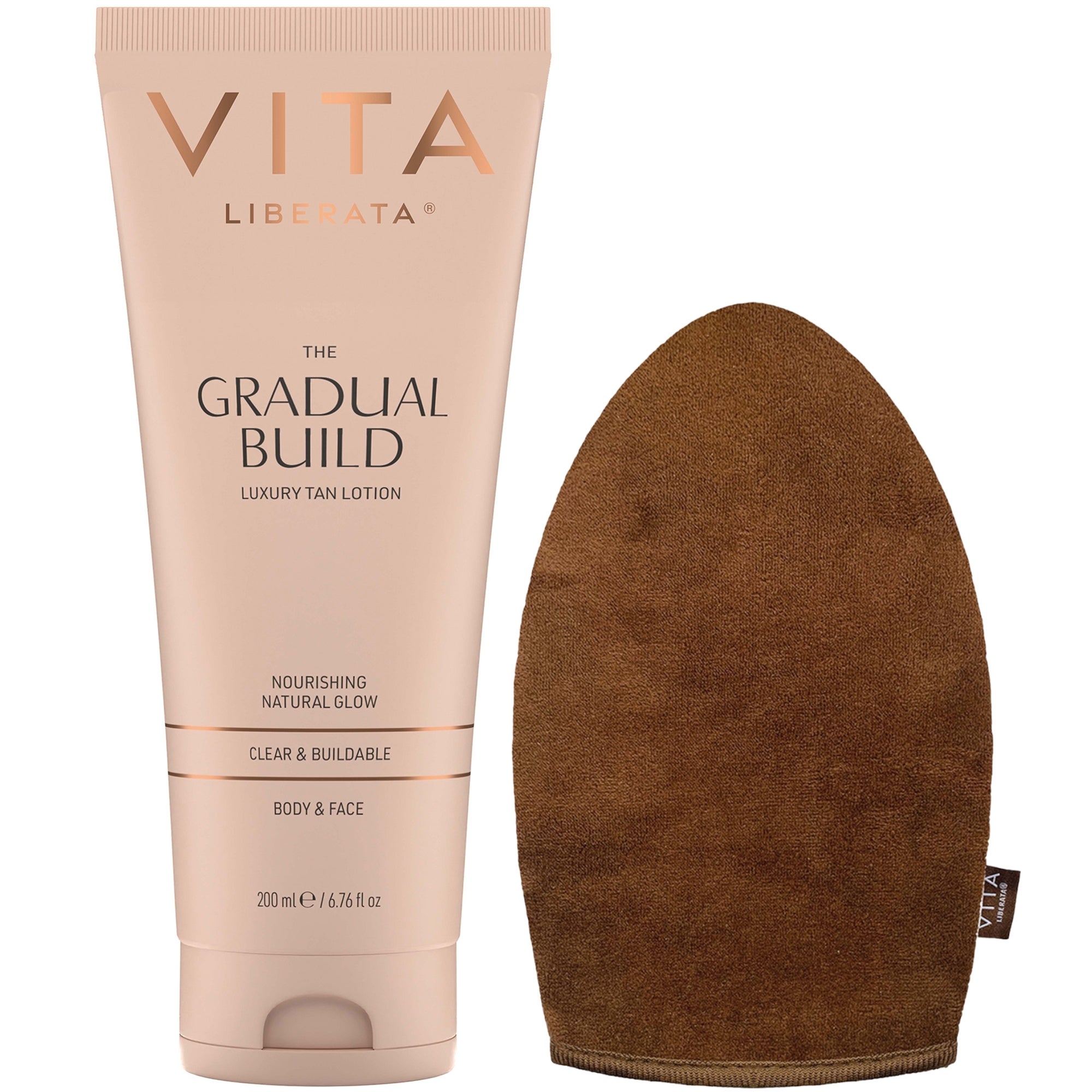 Vita Liberata Gradual Tanning Lotion & Luxury Velvet Tanning Mitt ...