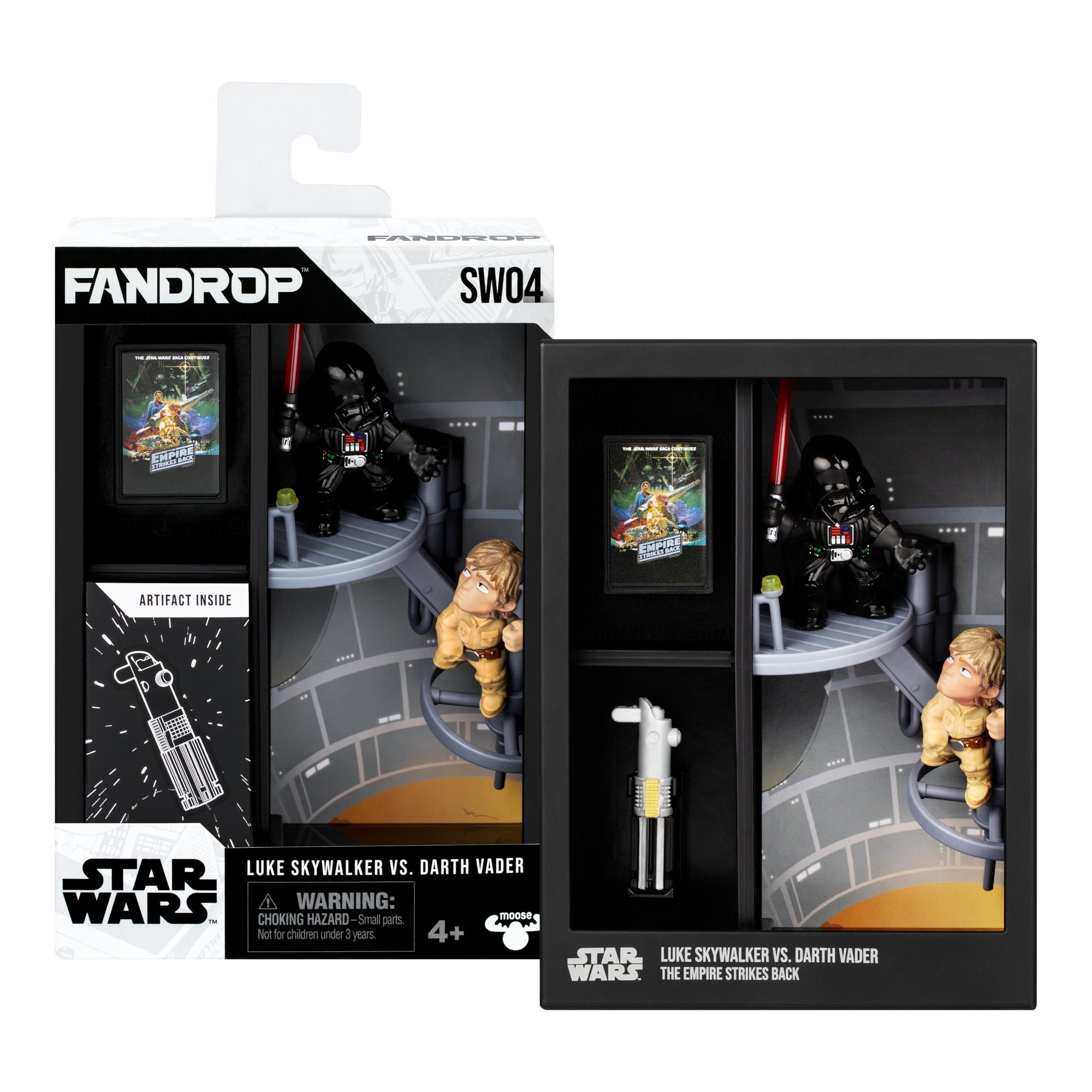 Fandrop Star Wars Wave 1 Figure 2 Pack Luke Skywalker Vs Darth Vader ...
