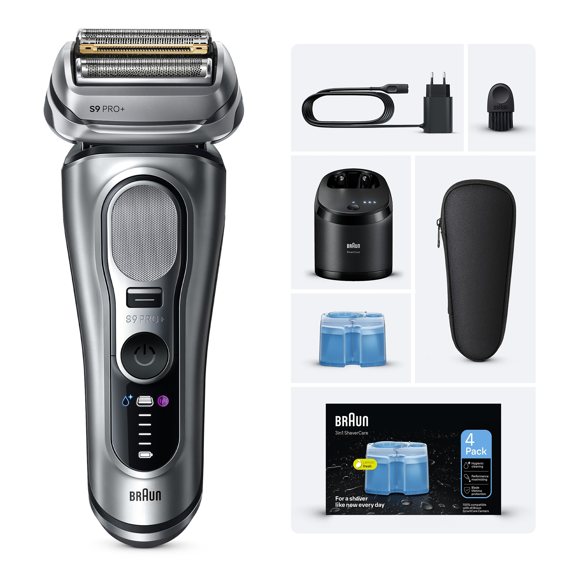 Braun Bundle: Electric Shaver 9 Pro+ 9667cc & CCR4 | Braun UK
