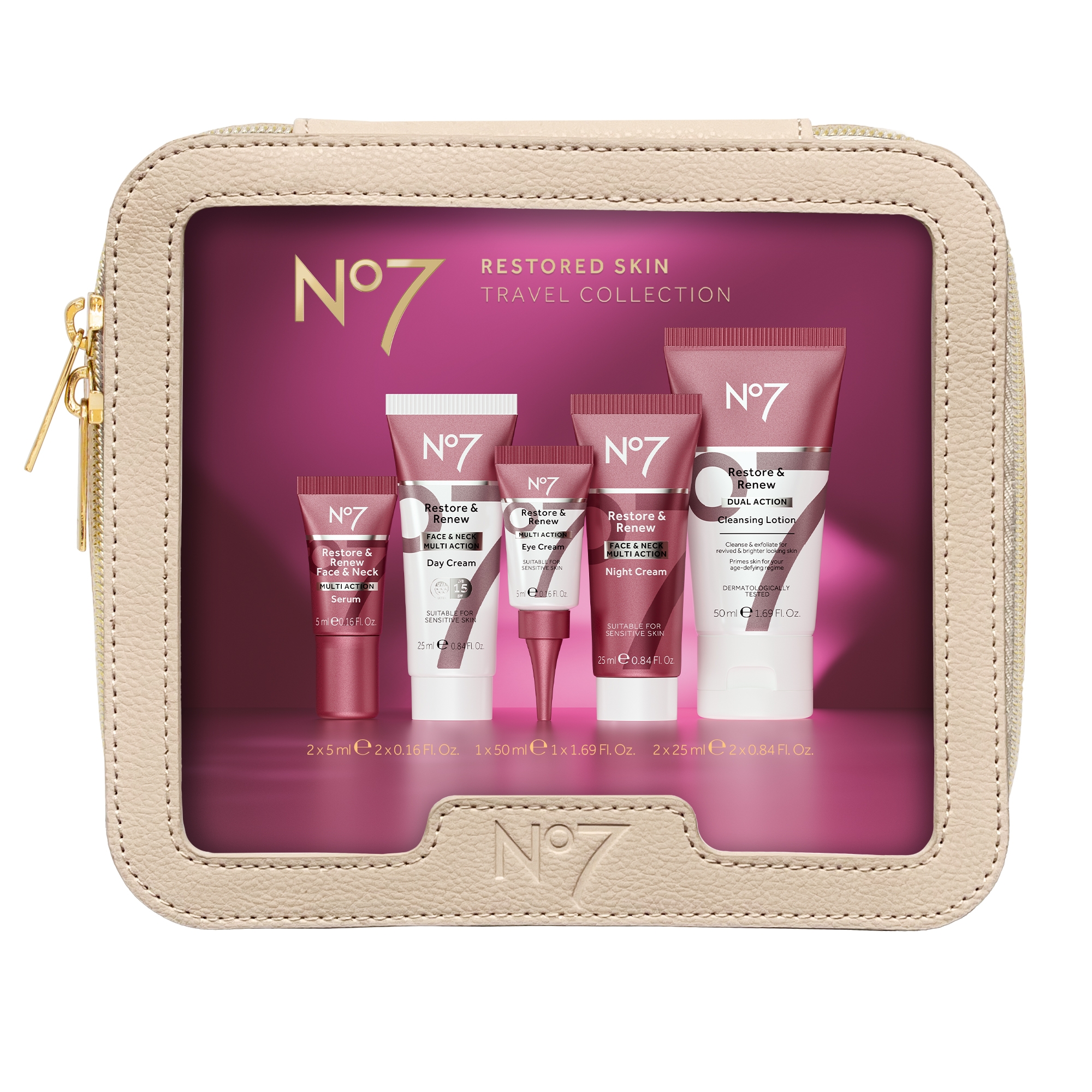 No7 Restored Skin Travel Collection
