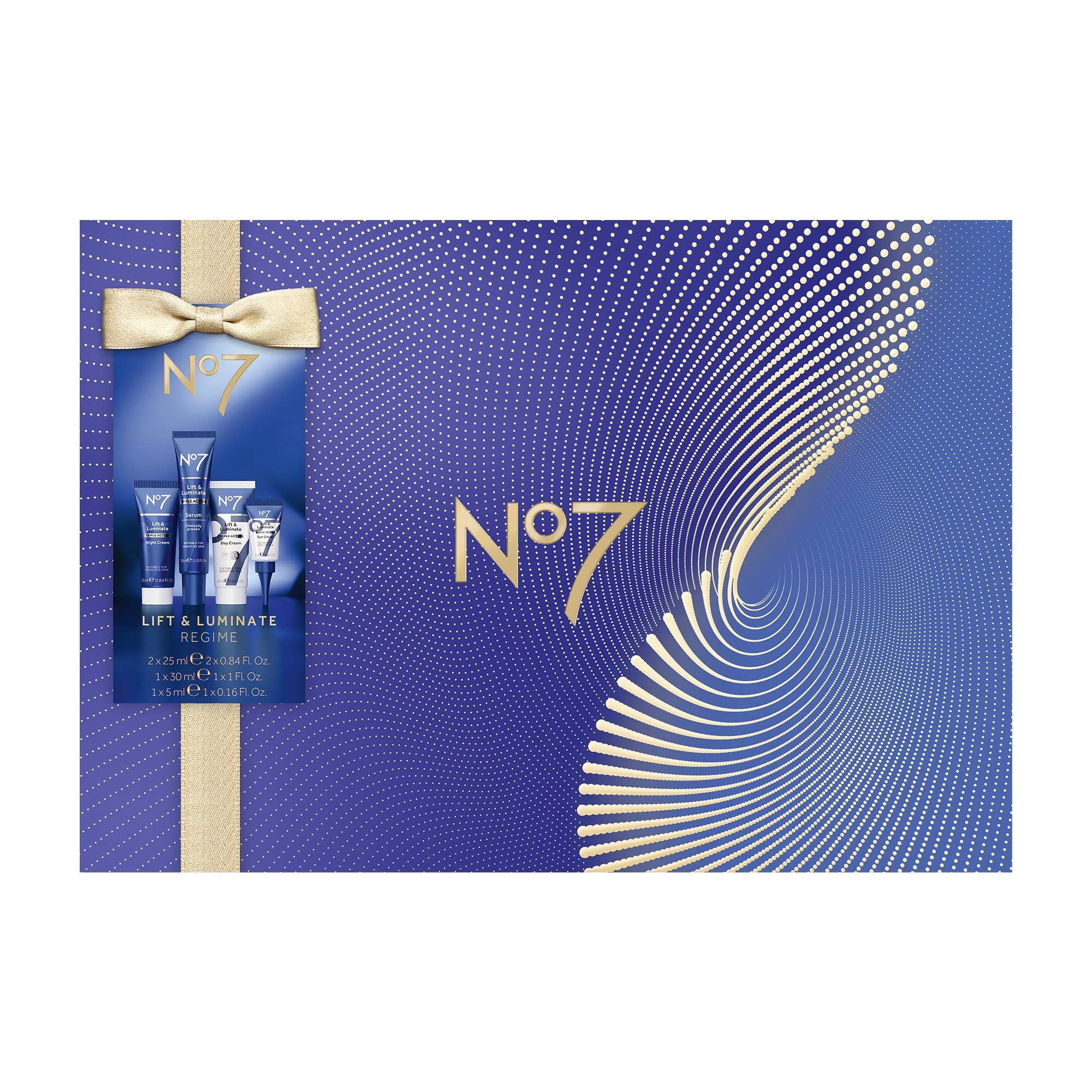 No7 Lift & Luminate Regime Collection