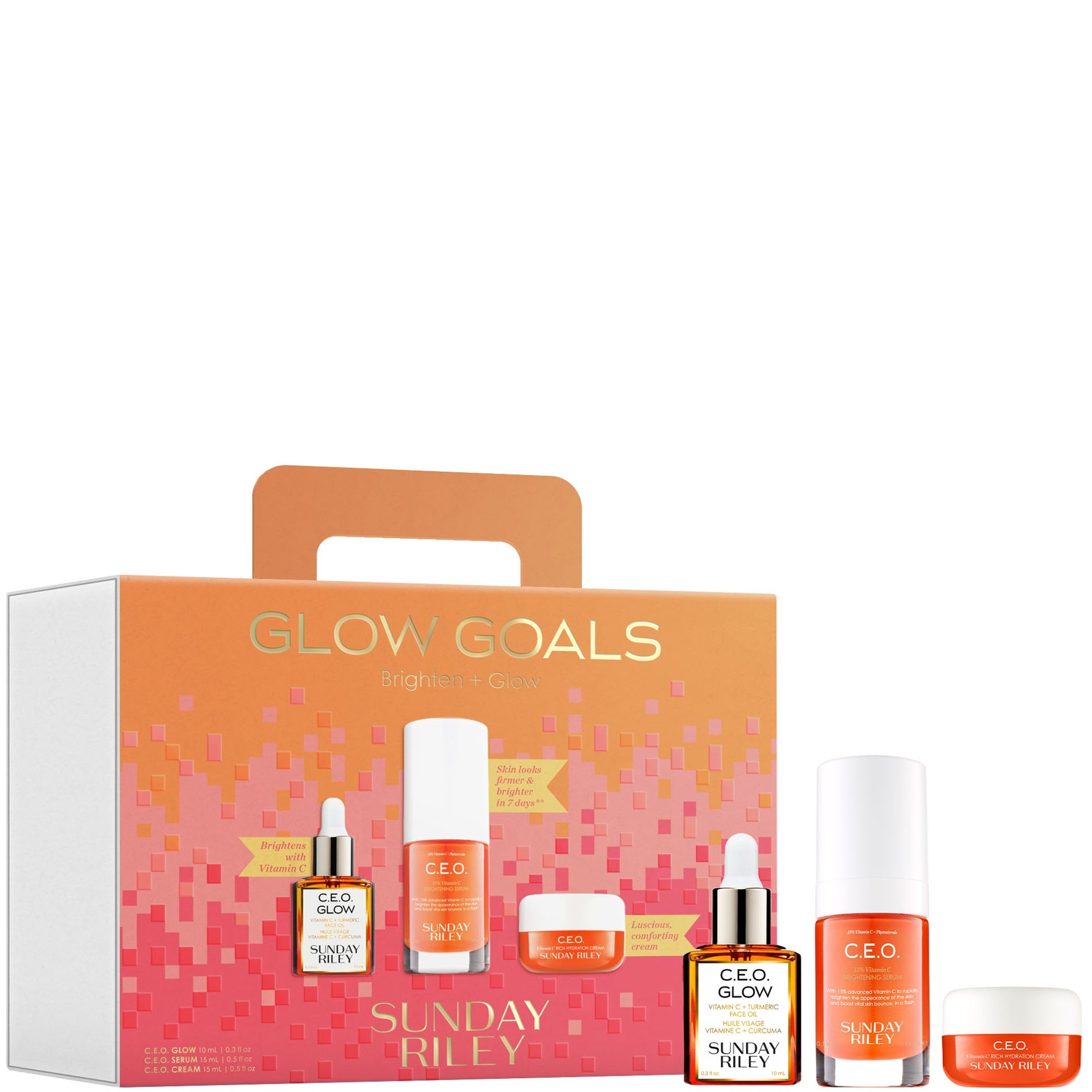 Sunday Riley Glow Goals Kit (Worth £79) | Cult Beauty