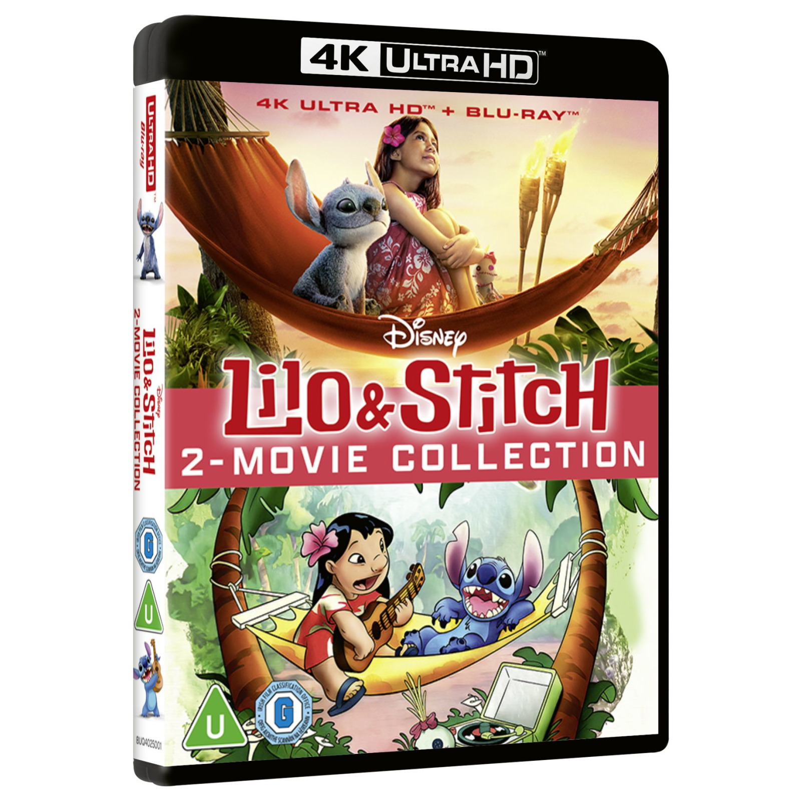 Disney's Lilo & Stitch (Live Action / Animation) Double Pack 4K Ultra HD