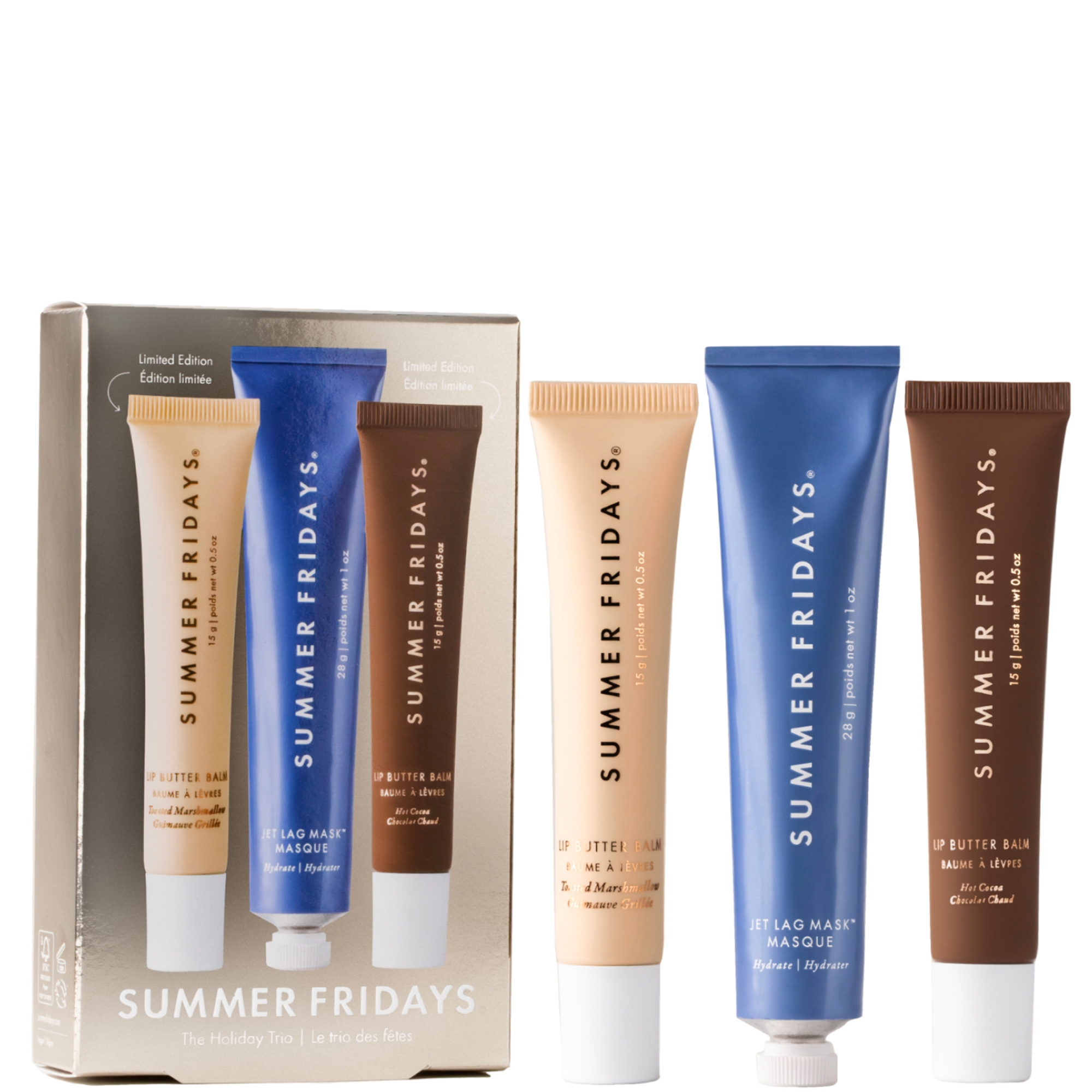Summer Fridays The Holiday Trio (Worth £72) | Cult Beauty