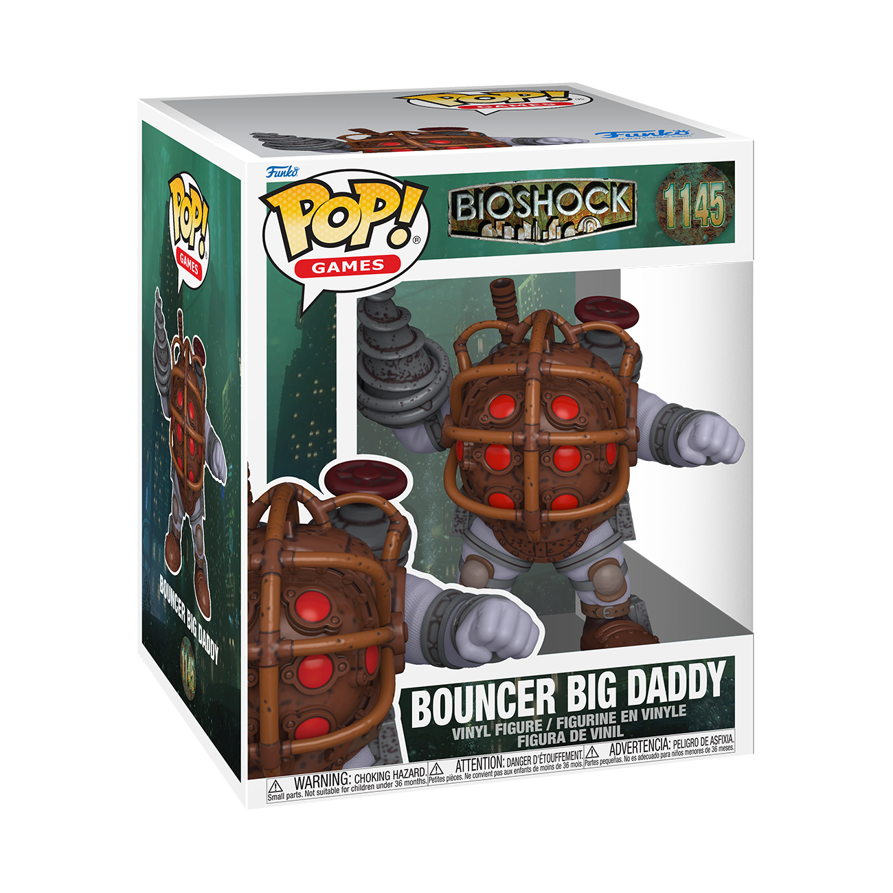 POP! Super: BioShock Bouncer Big Daddy Funko POP Vinyl | Zavvi UK