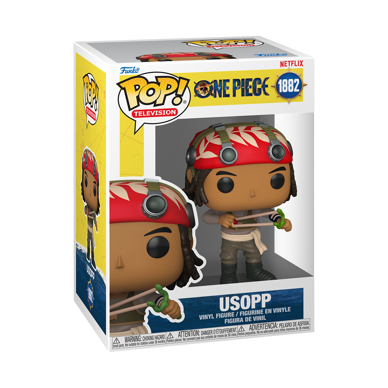 POP! TV: One Piece S1 – Usopp Funko POP! Vinyl | Zavvi UK