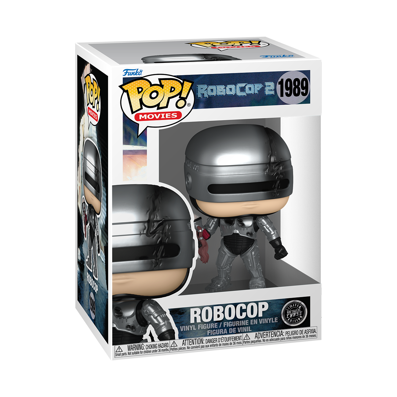 POP! Movies: RoboCop – RoboCop (Metallic) Funko POP! Vinyl | Zavvi UK