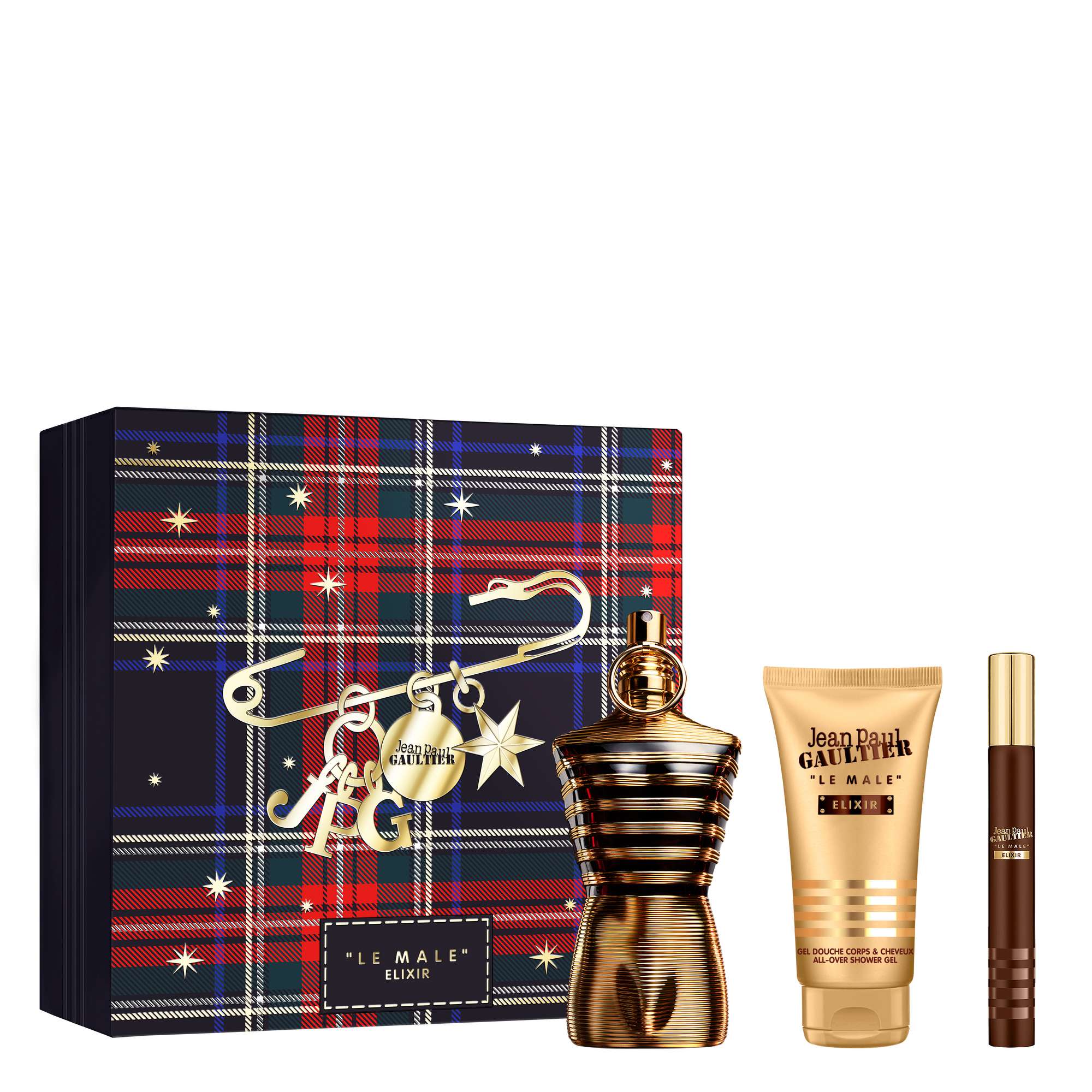 Jean Paul Gaultier Le Male Elixir Eau de Parfum 75ml Gift Set (Worth £ ...