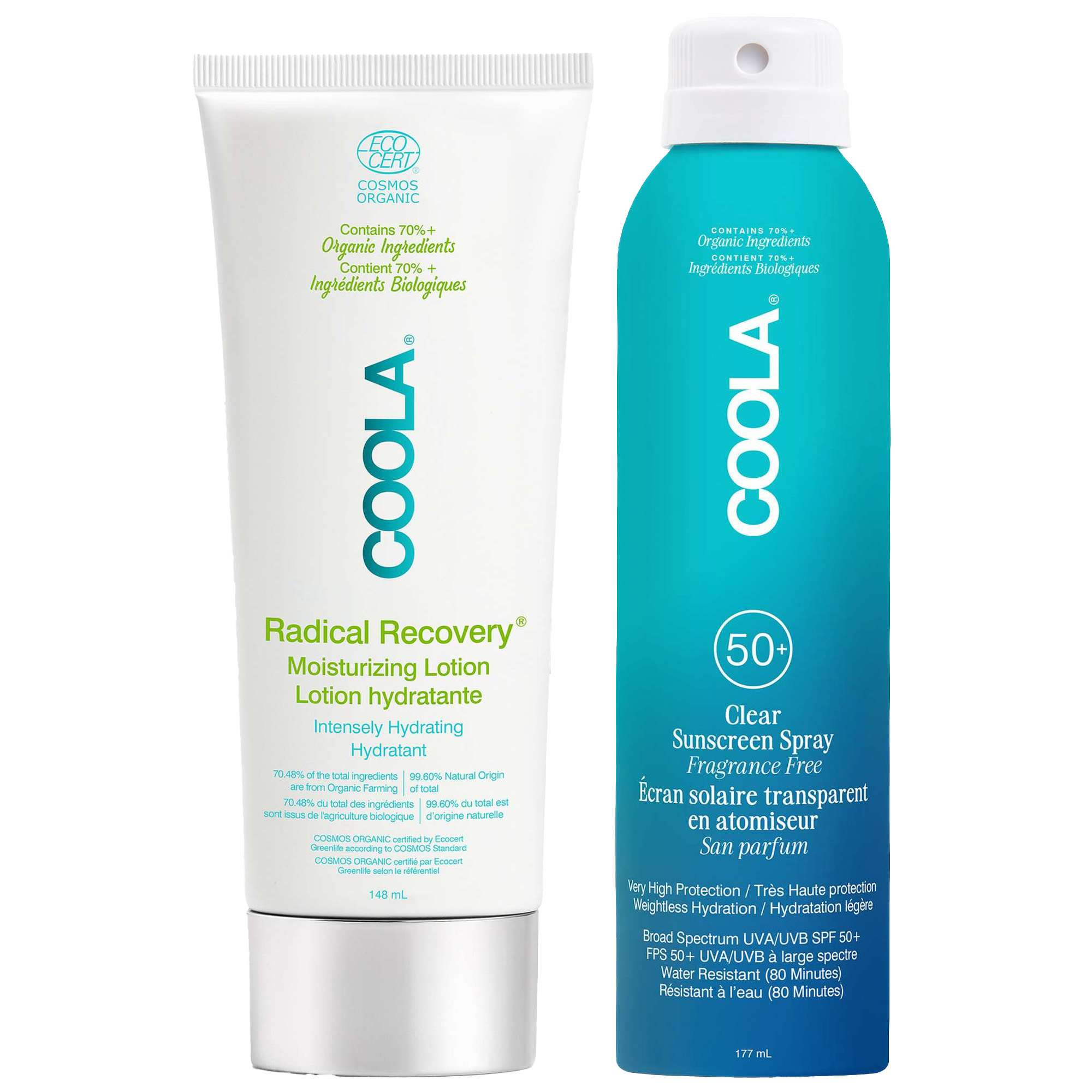 Coola Duo: Radical Recovery After Sun Lotion 148ml & Classic Body ...