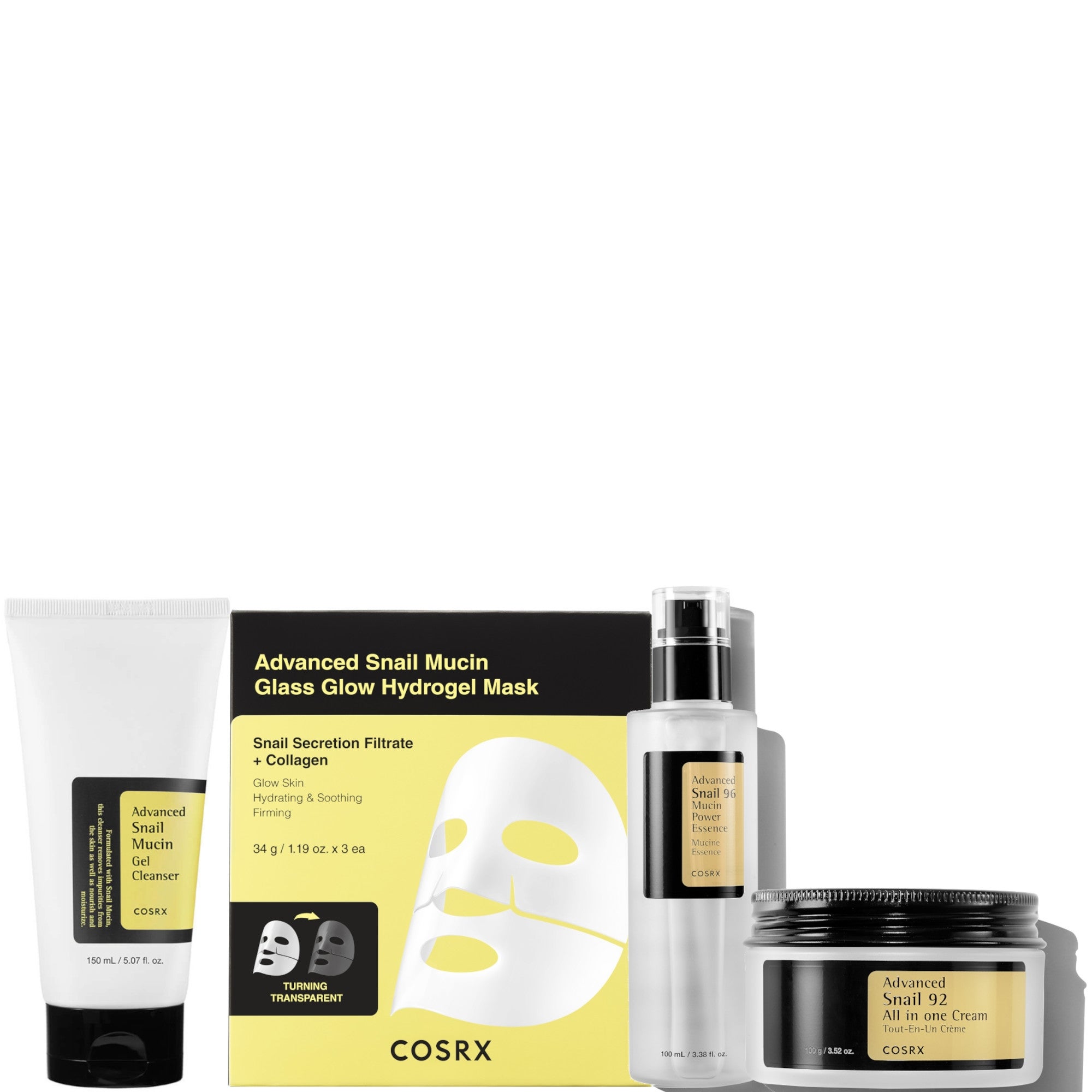 COSRX Complete Advanced Snail Mucin Routine | LOOKFANTASTIC