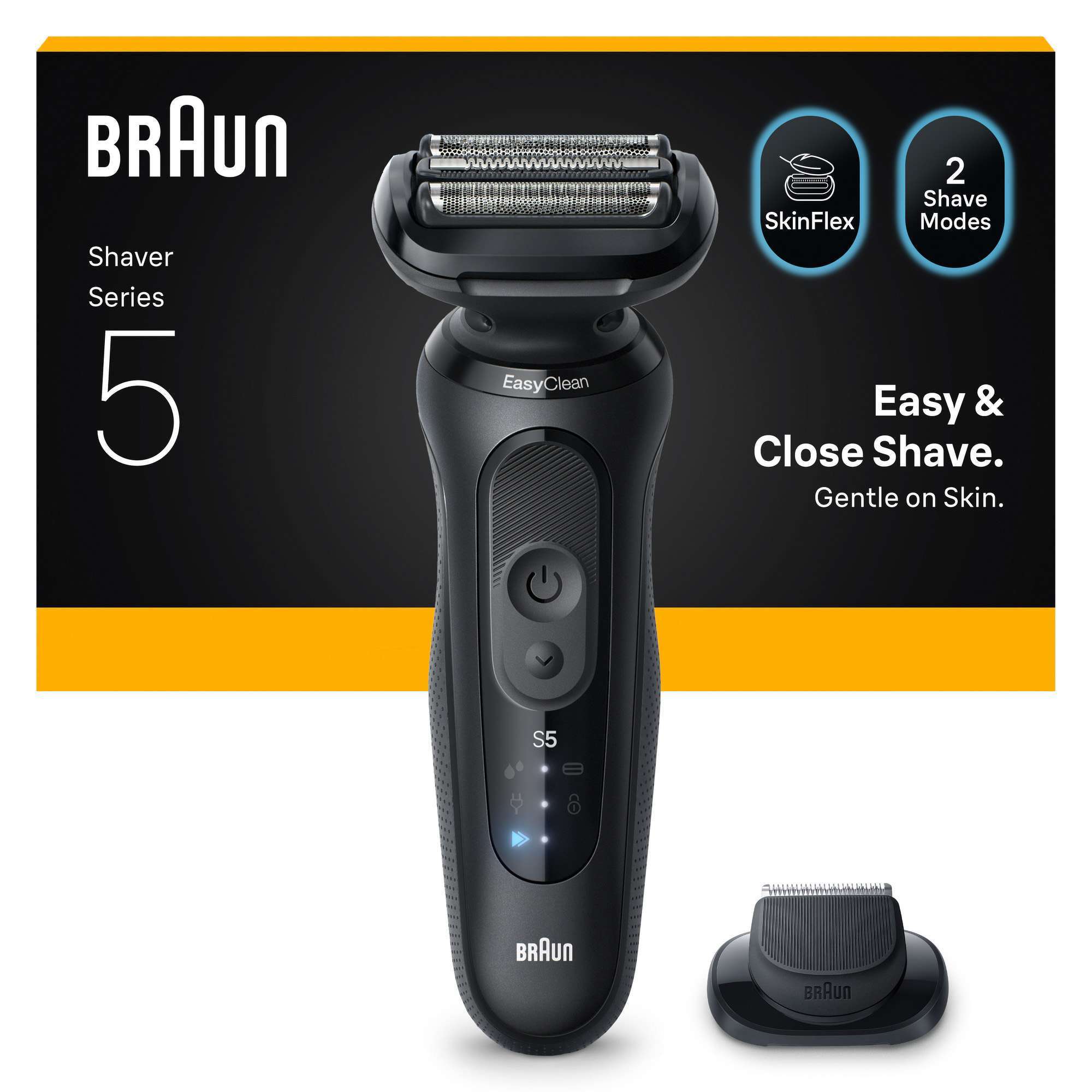 Braun Series Shavers Series 5 52-N1200S Black Electric Shaver | allbeauty