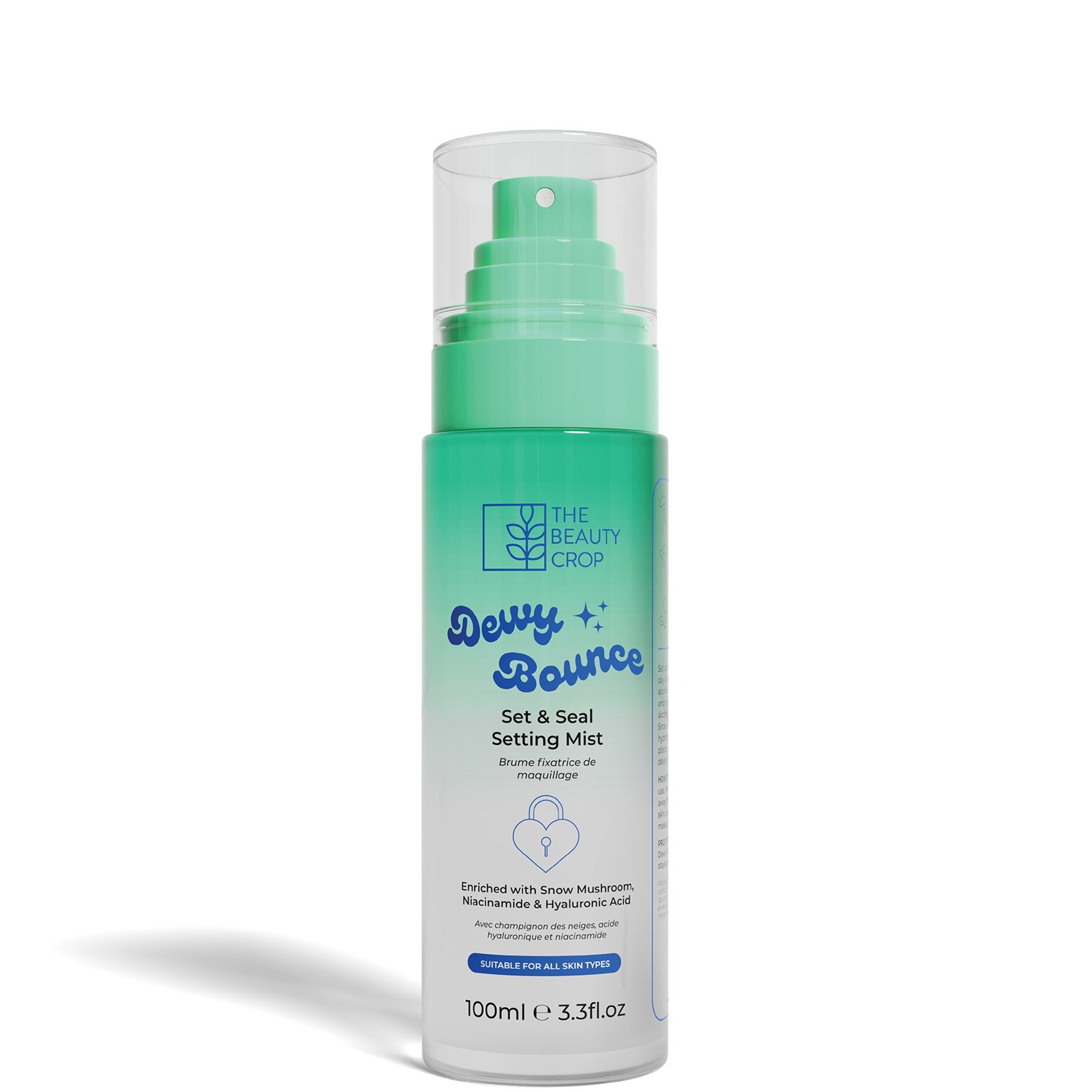 The Beauty Crop Dewy Bounce Seal & Set Mist 100ml | LOOKFANTASTIC