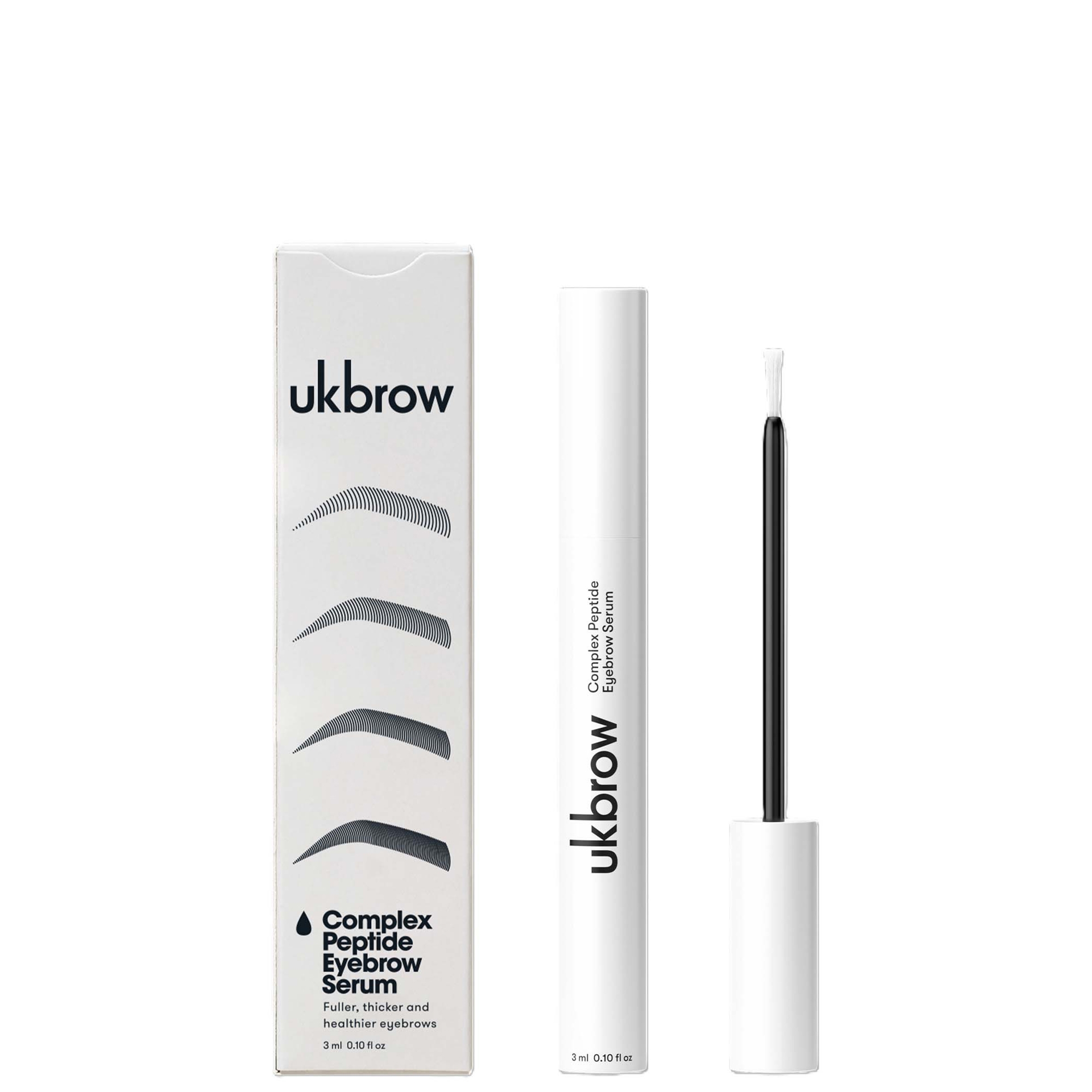 UKBROW Complex Peptide Eyebrow Serum 3ml | LOOKFANTASTIC
