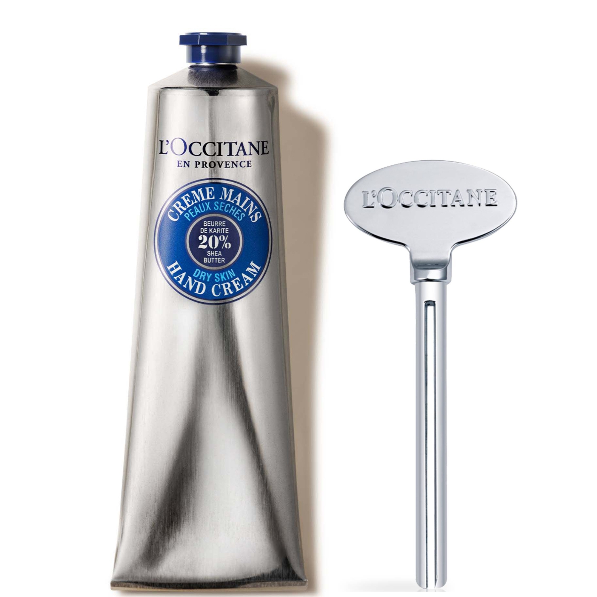 L'Occitane Shea Butter Hand Cream with Magic Key Tube Squeezer ...