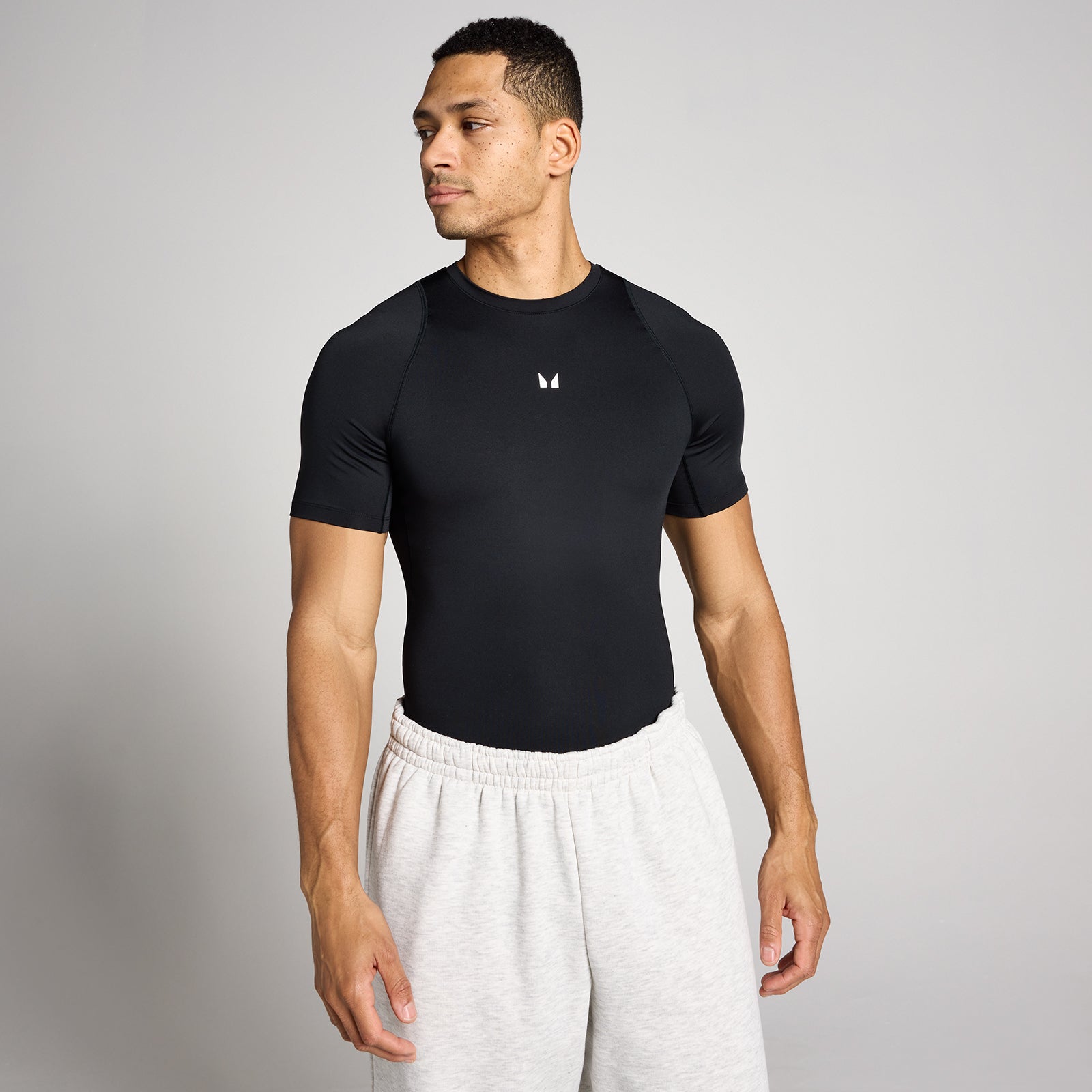 MP Men's Lift Ribbed Muscle Fit T-Shirt | Myprotein UK