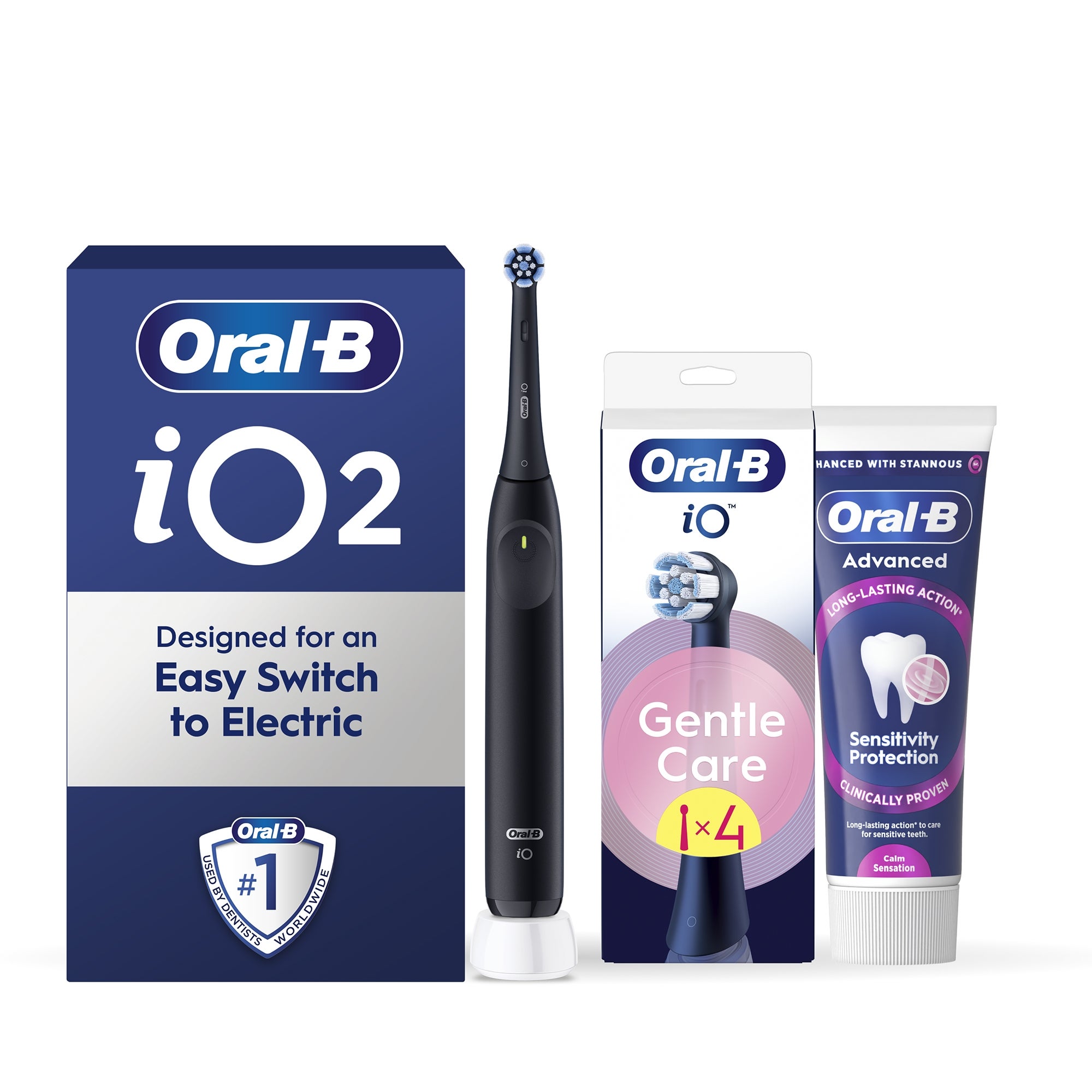 iO2 Gum Health & Sensitive Teeth Bundle | Official Oral-B UK Store
