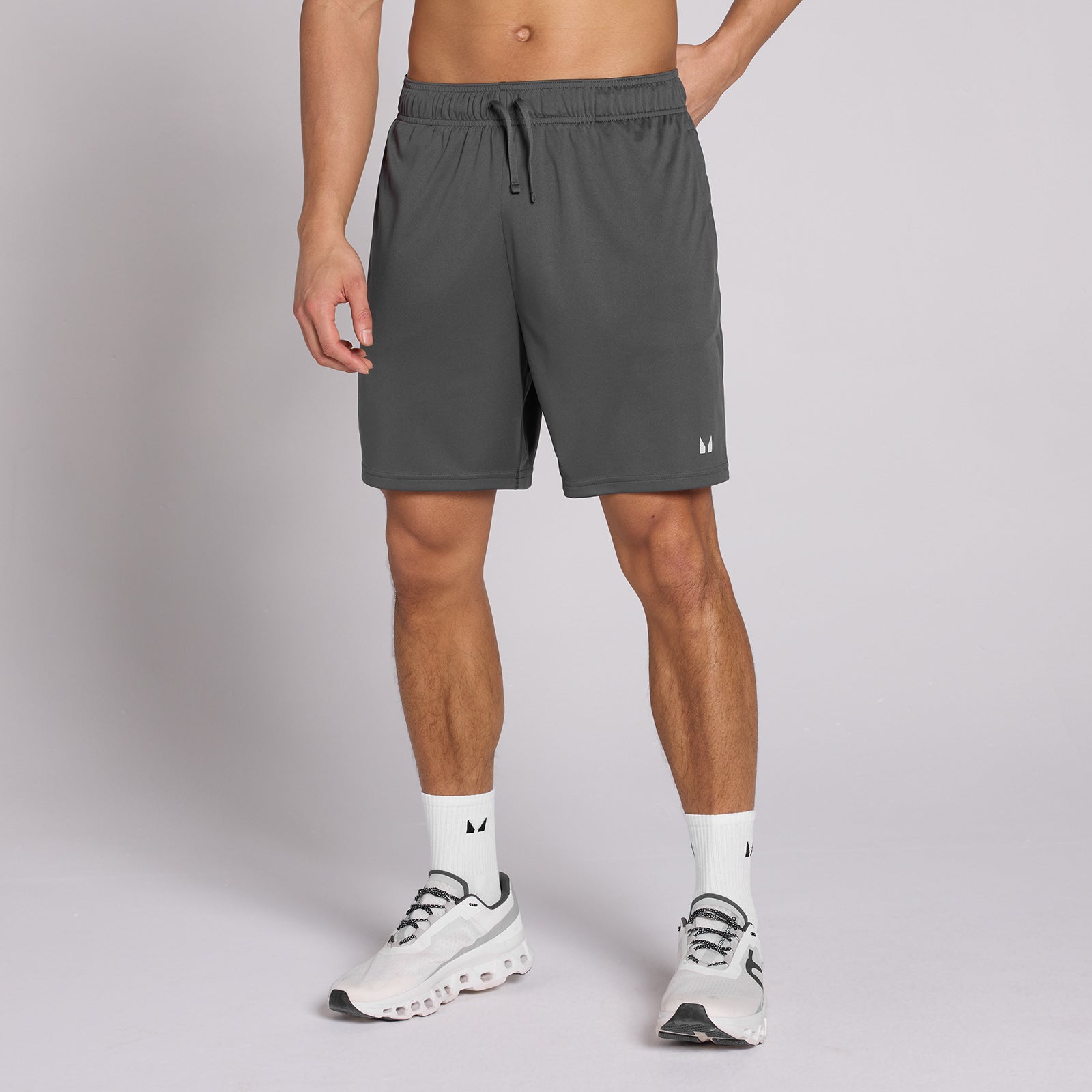 MP Men's Rest Day 7" Sweat Short - Light Grey Marl | MYPROTEIN™