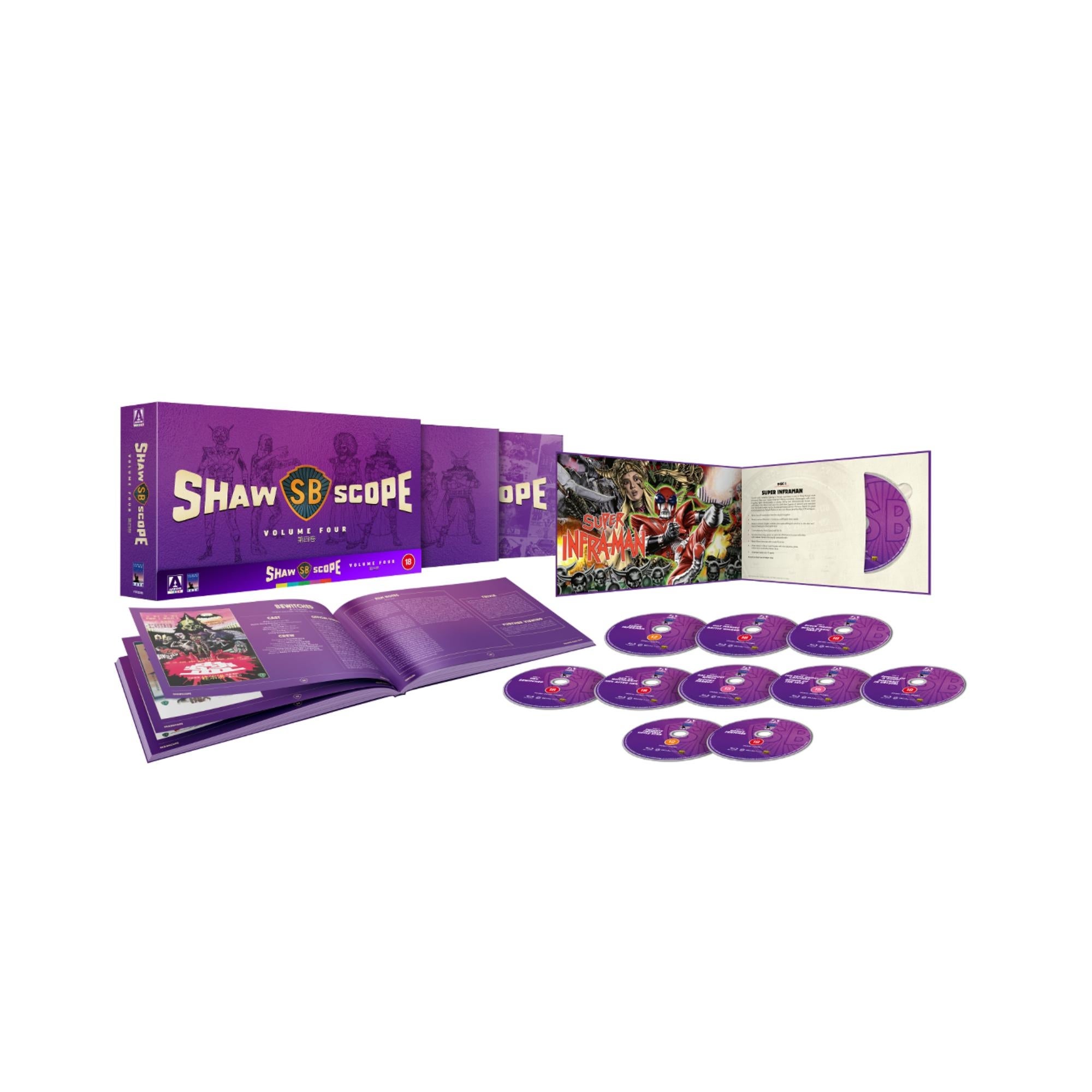 Shawscope Volume Four Limited Edition Blu-ray | Arrow Films UK